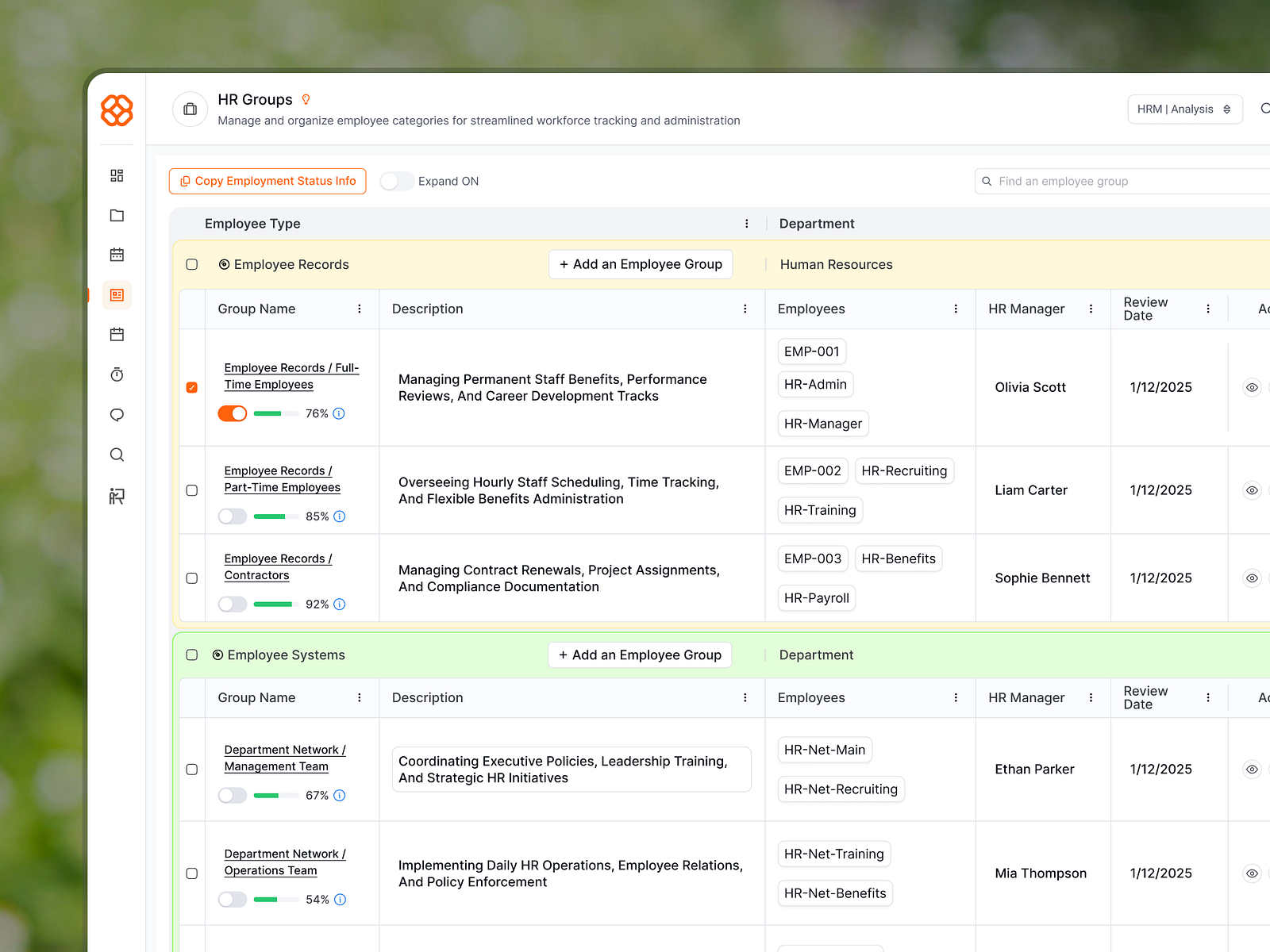 Enterprise Employee Tracking System - Modern HR Management by Hashbyt ...
