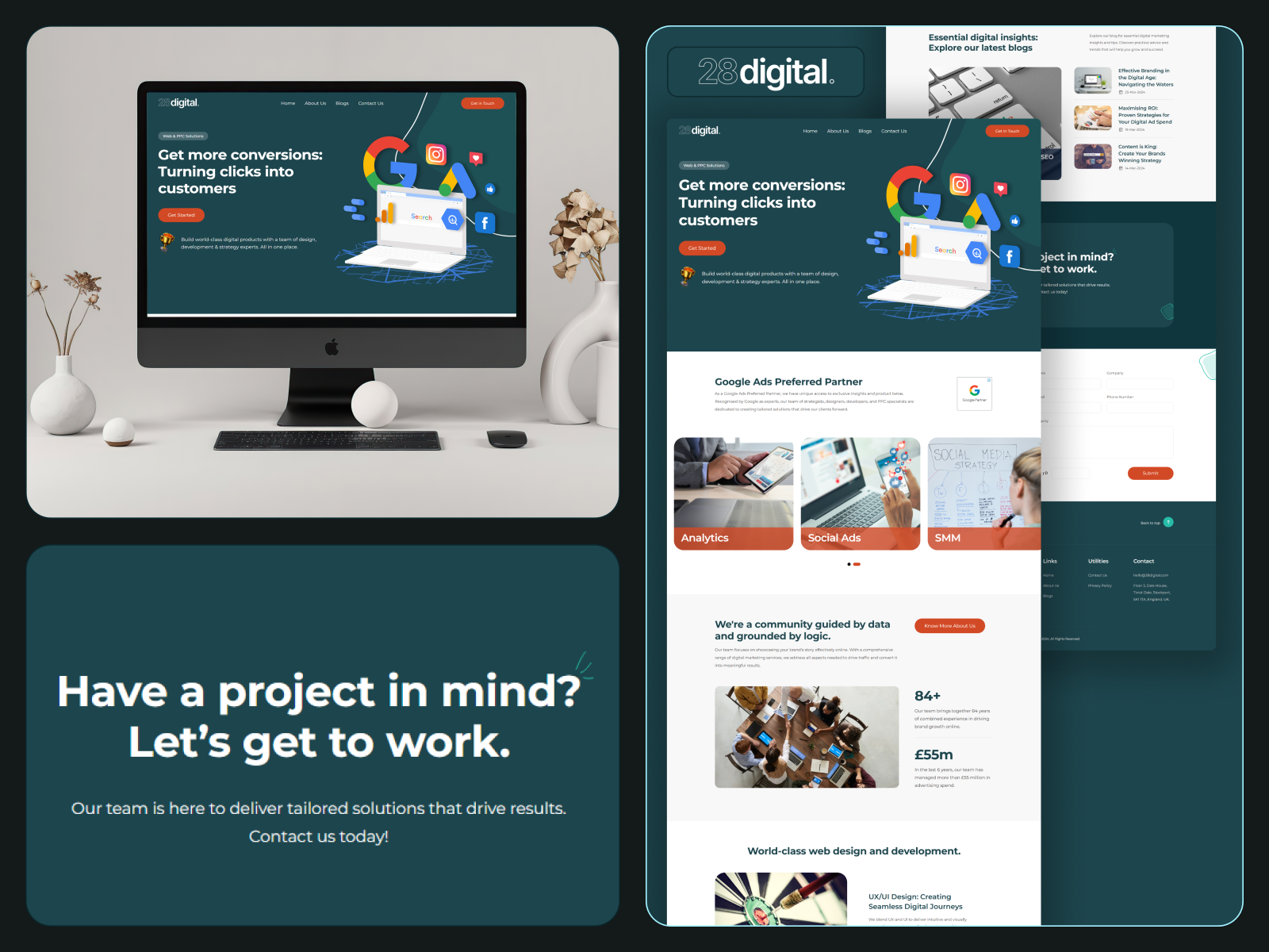 28 Digital: Dynamic Digital Transformation Website by Ashutosh Tiwari ...