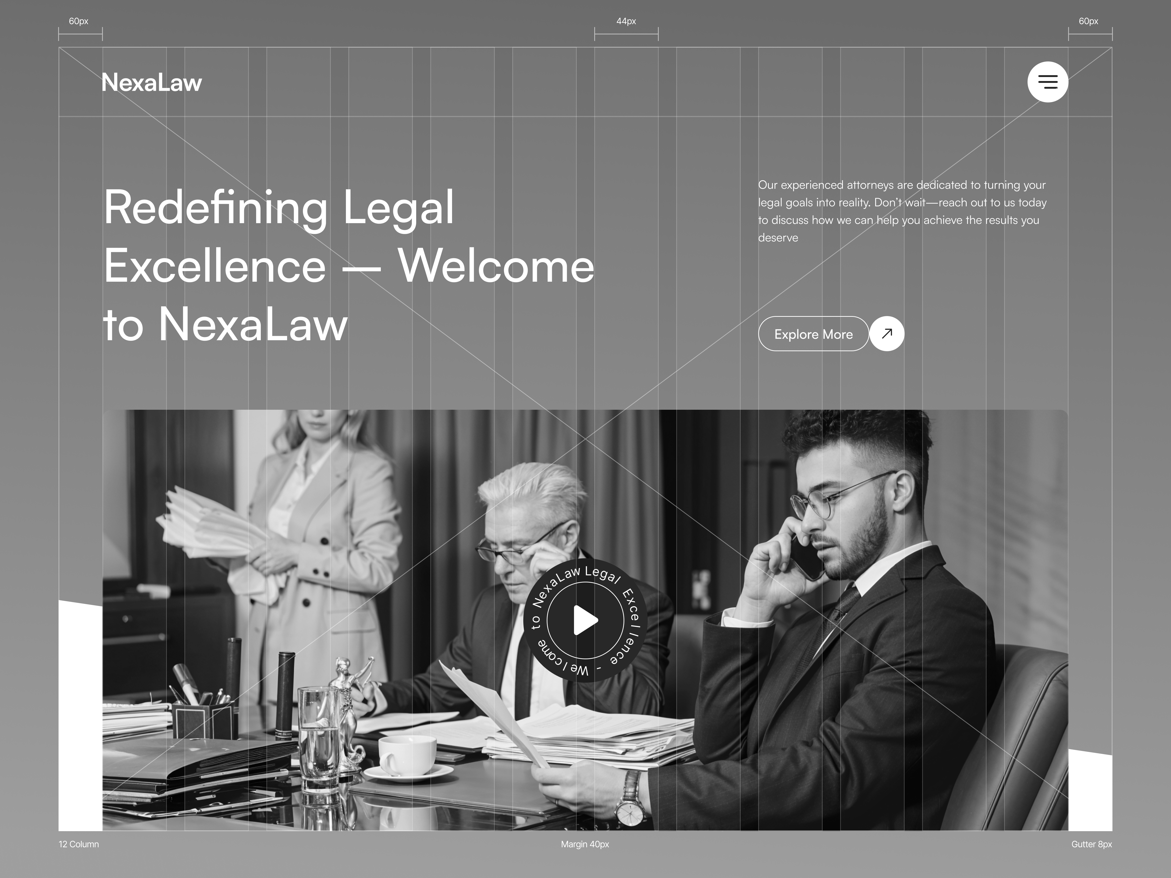 NexaLaw Legal Website Design by Orbix Studio – SaaS Dashboard Design ...
