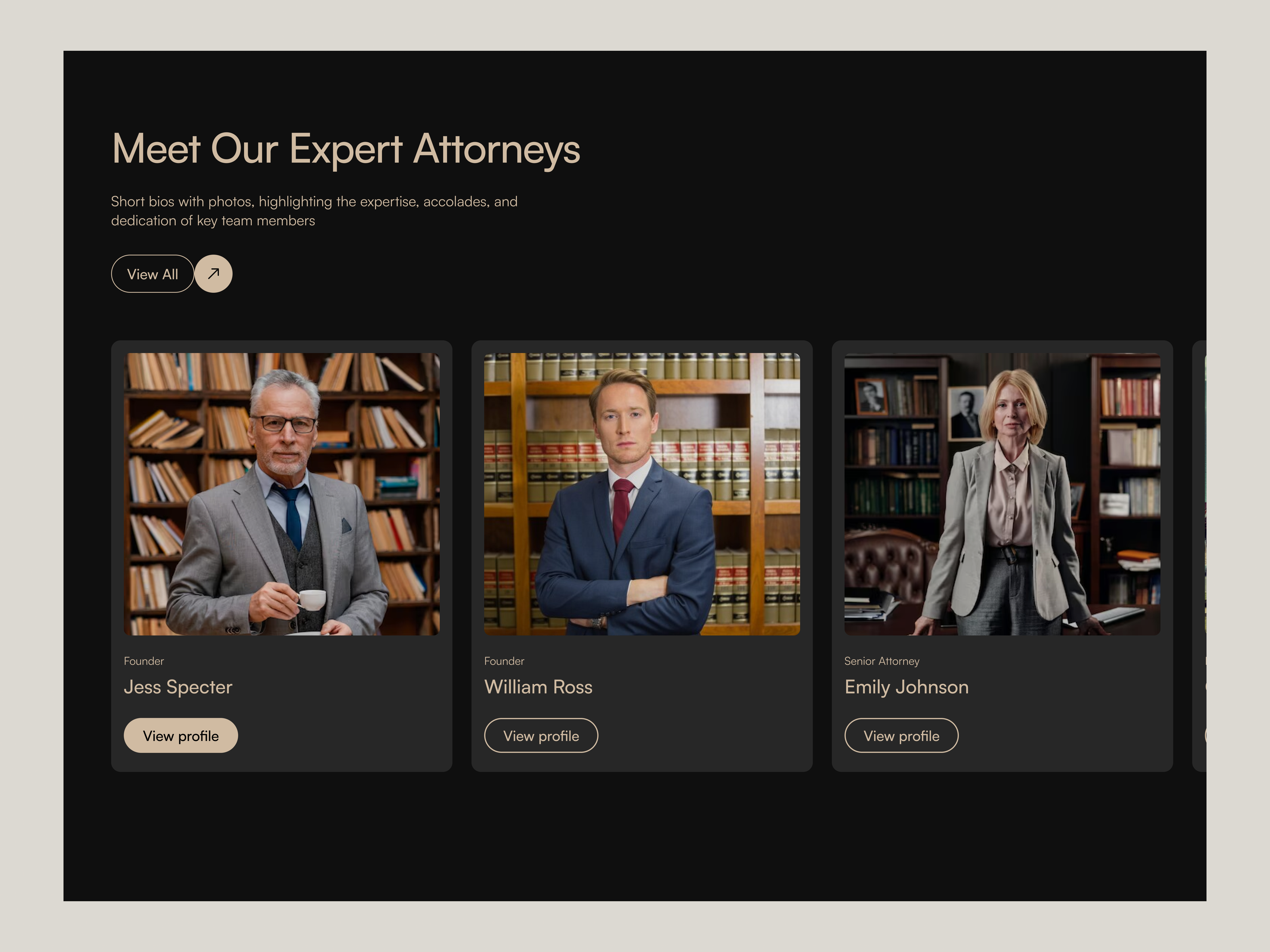 NexaLaw Legal Website Design by Orbix Studio – SaaS Dashboard Design for Orbix Studio LLC on ...