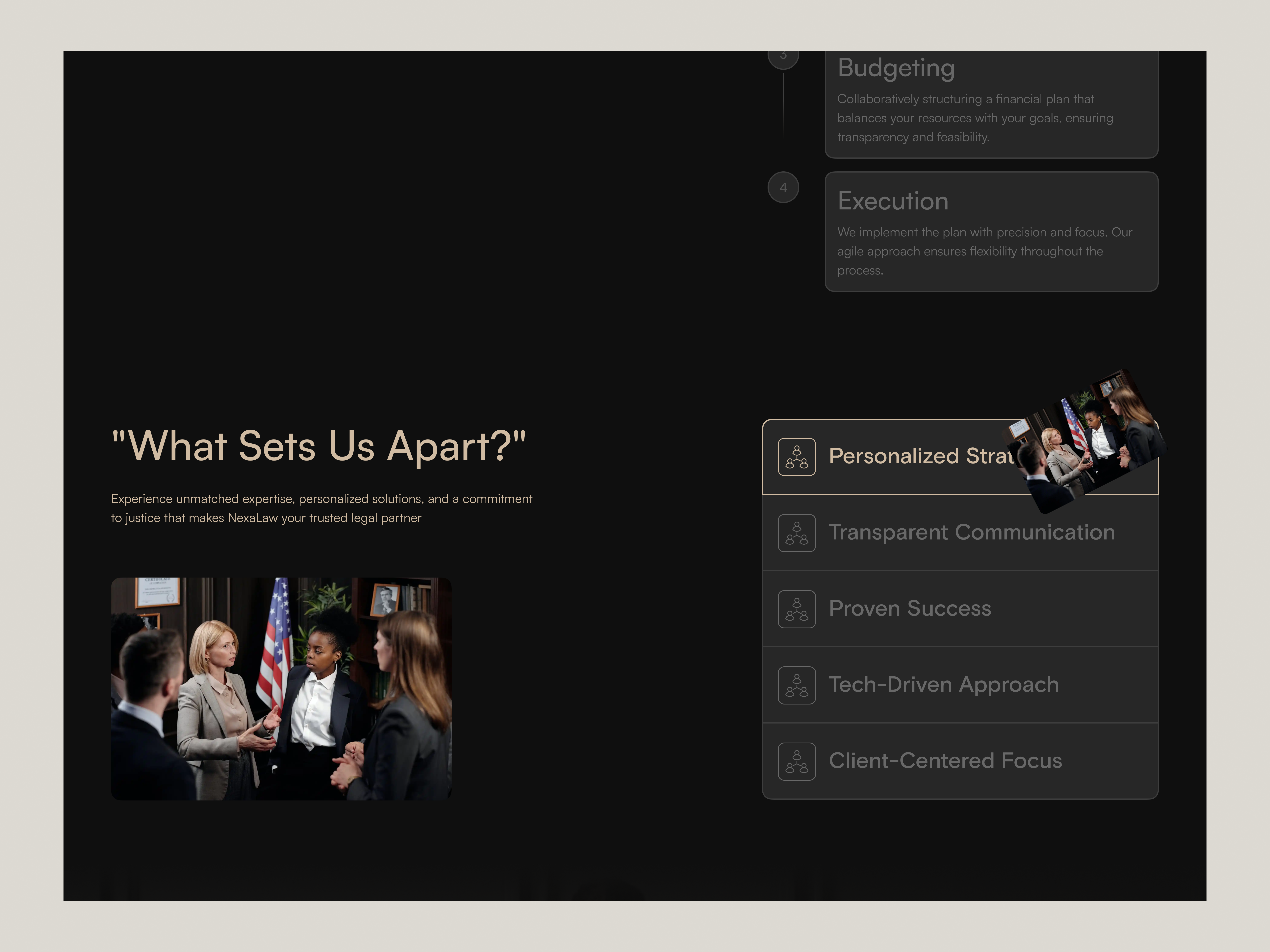 NexaLaw Legal Website Design by Orbix Studio – SaaS Dashboard Design ...
