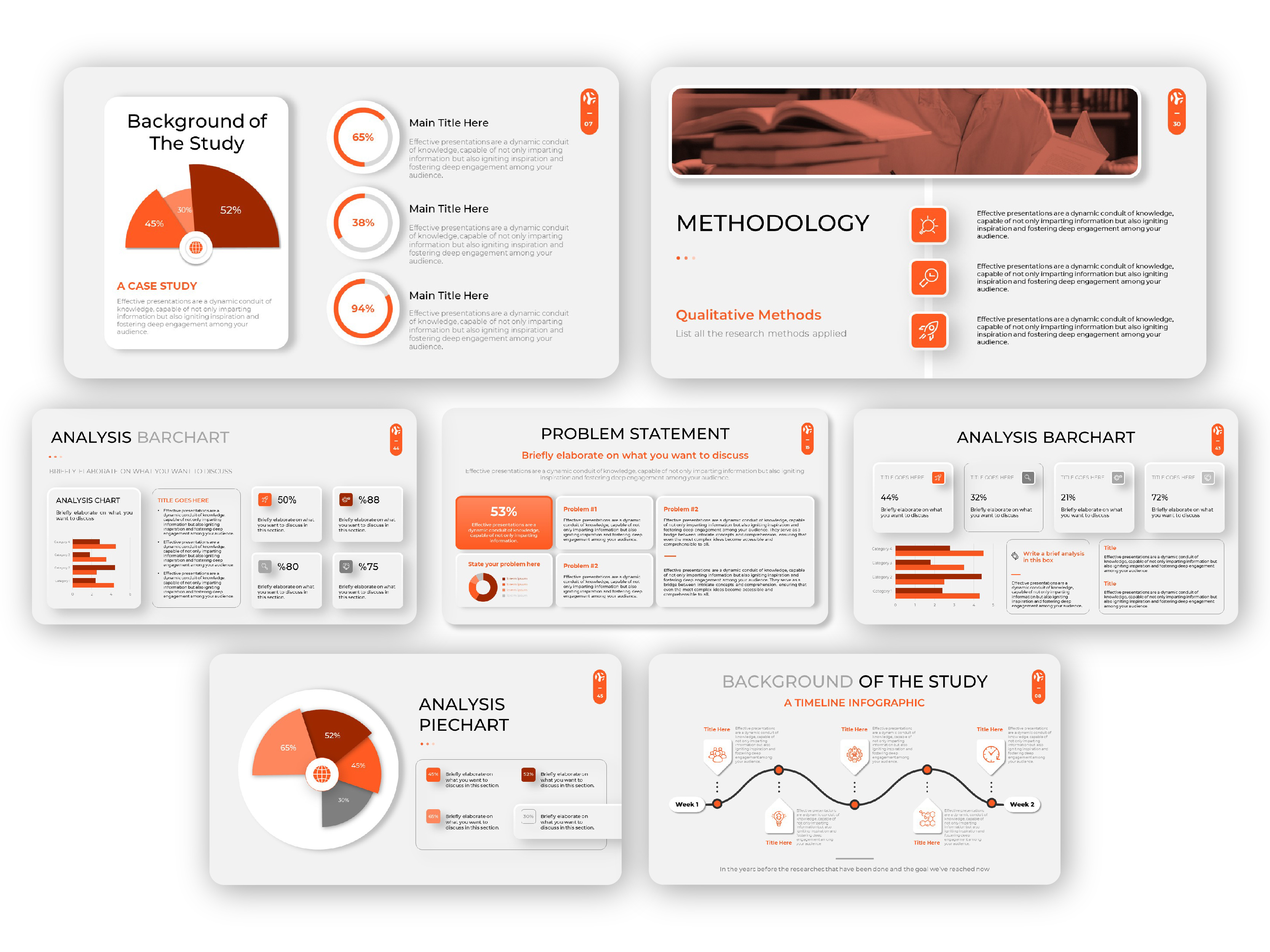 Research Proposal Template Design by Temis on Dribbble