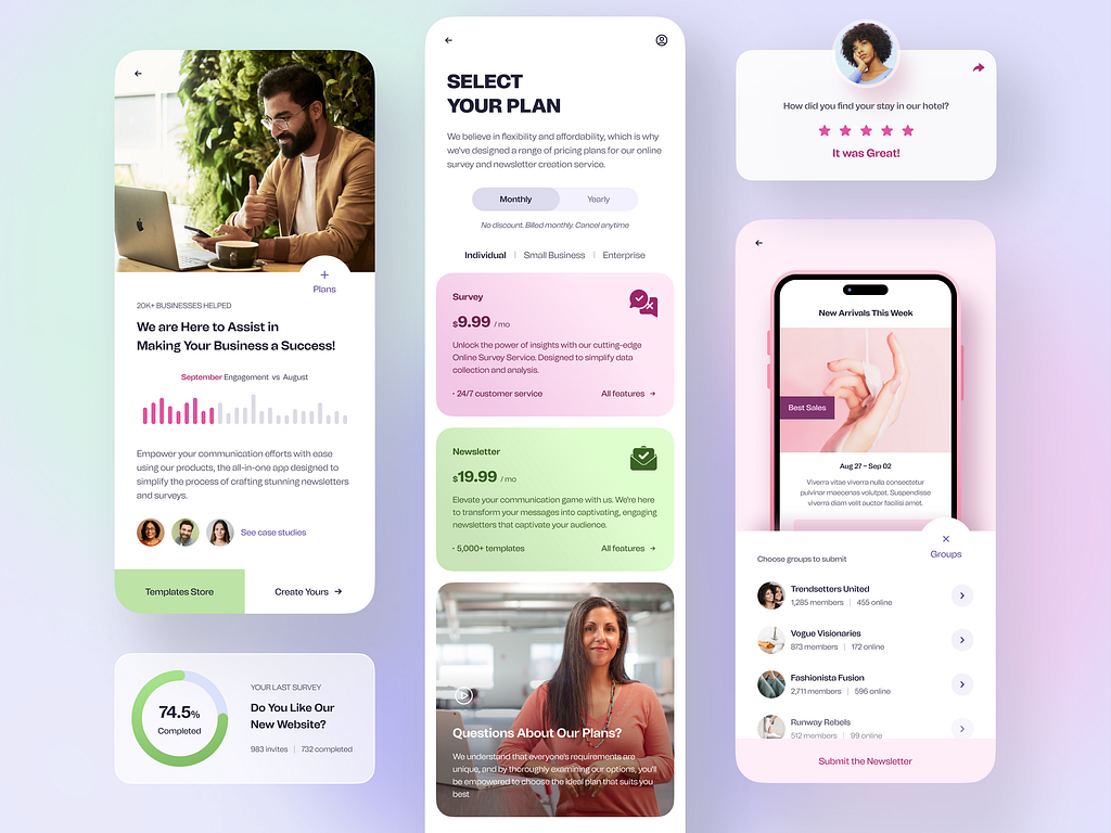 New App Design Today by Darsana on Dribbble