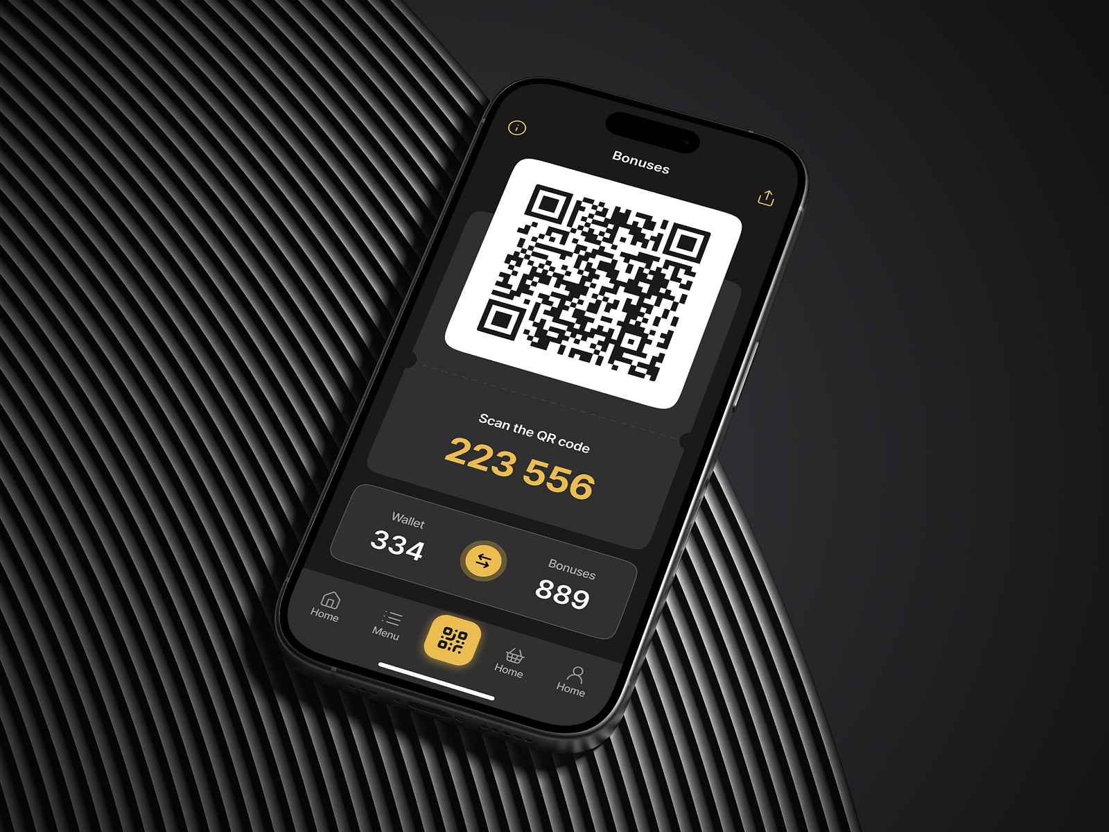QR code scanning, loyalty programm by Valtorian_lp for Valtorian | No-code development on Dribbble