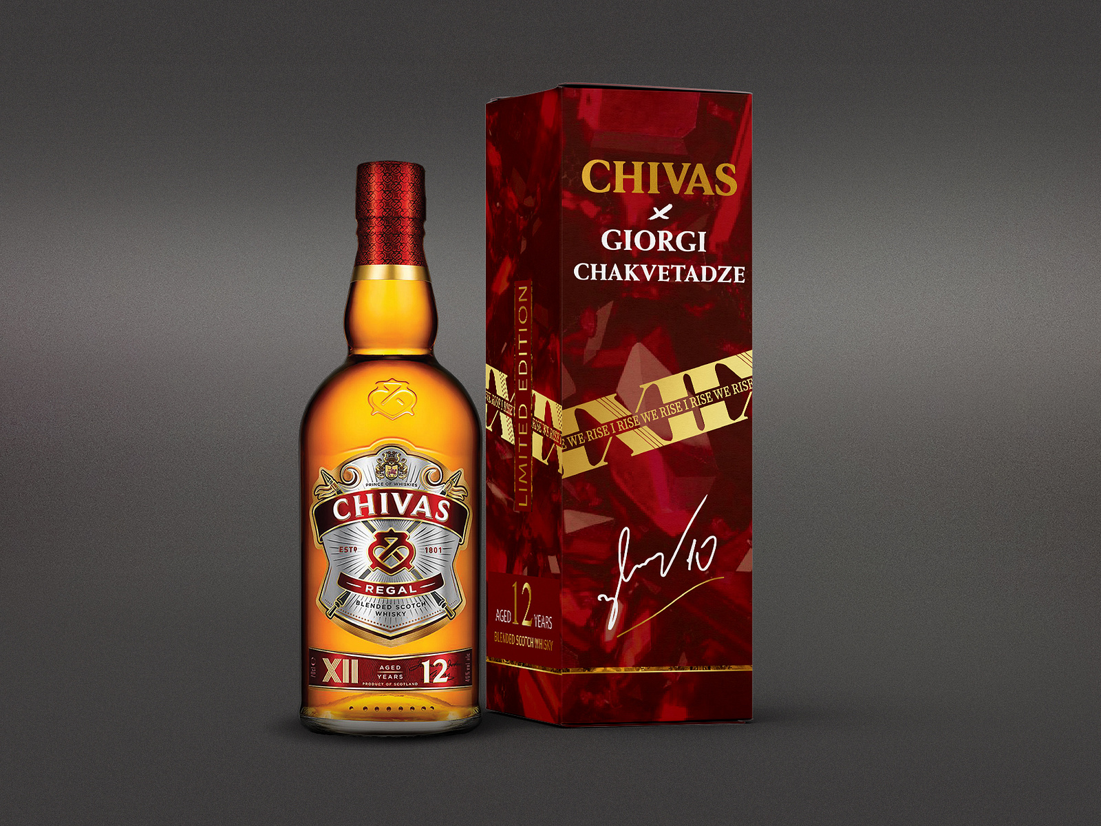 CHIVAS REGAL XII LIMITED EDITION PACKAGE by natia.z on Dribbble