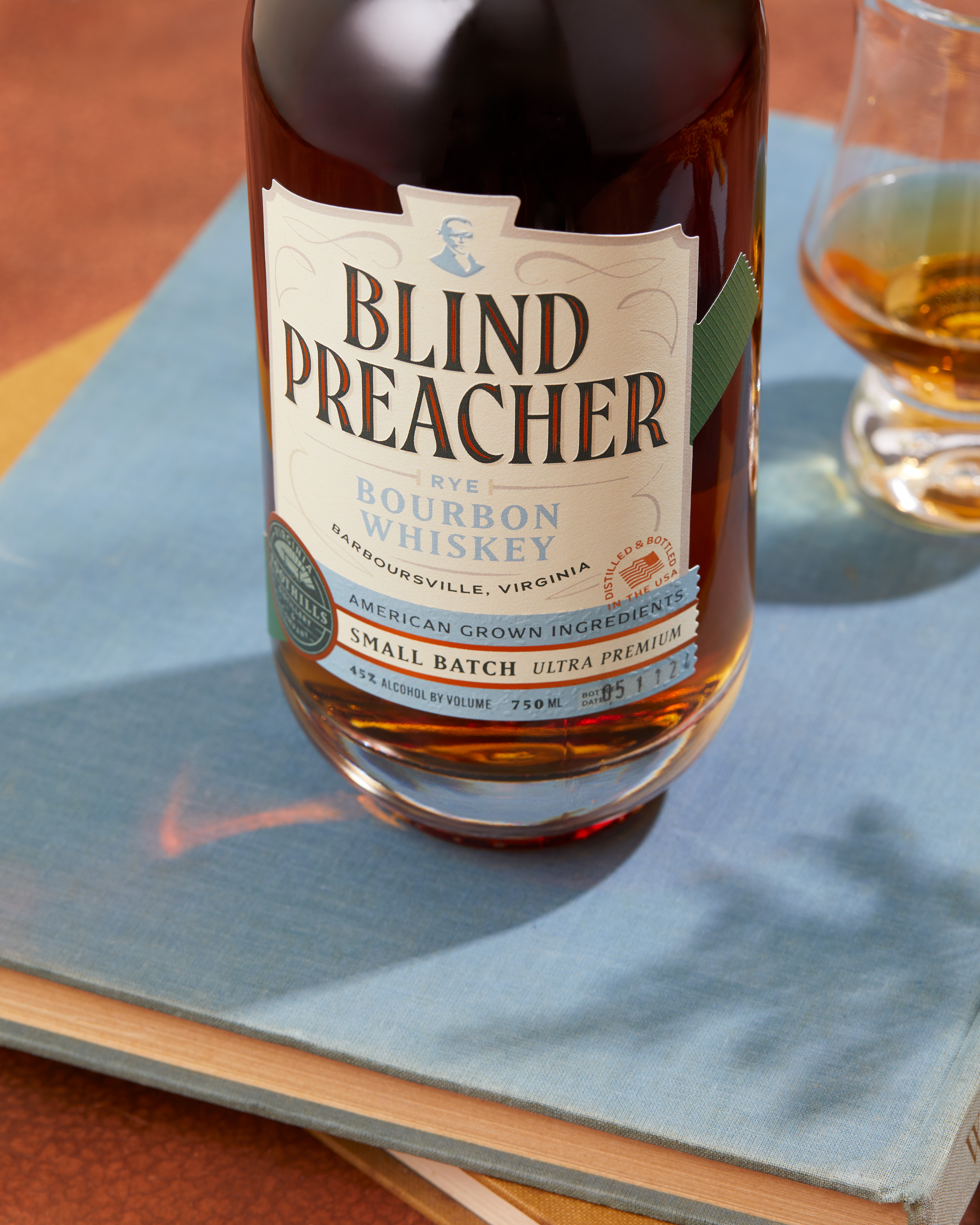 VA Foothills Distillery Blind Preacher Bourbon Whiskey Packaging by ...