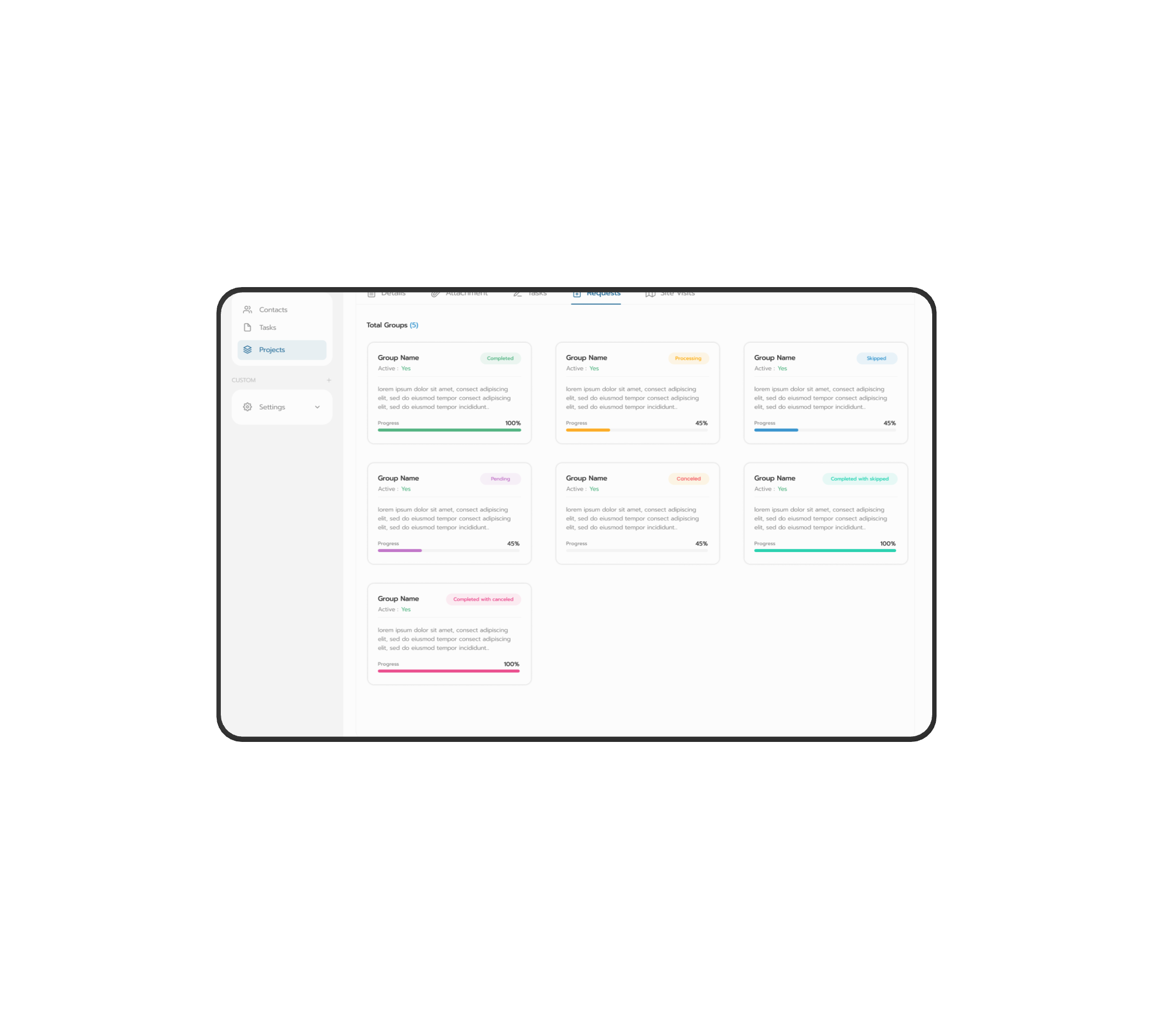 Future Vision Dashboard by Hassan Aljeshi on Dribbble