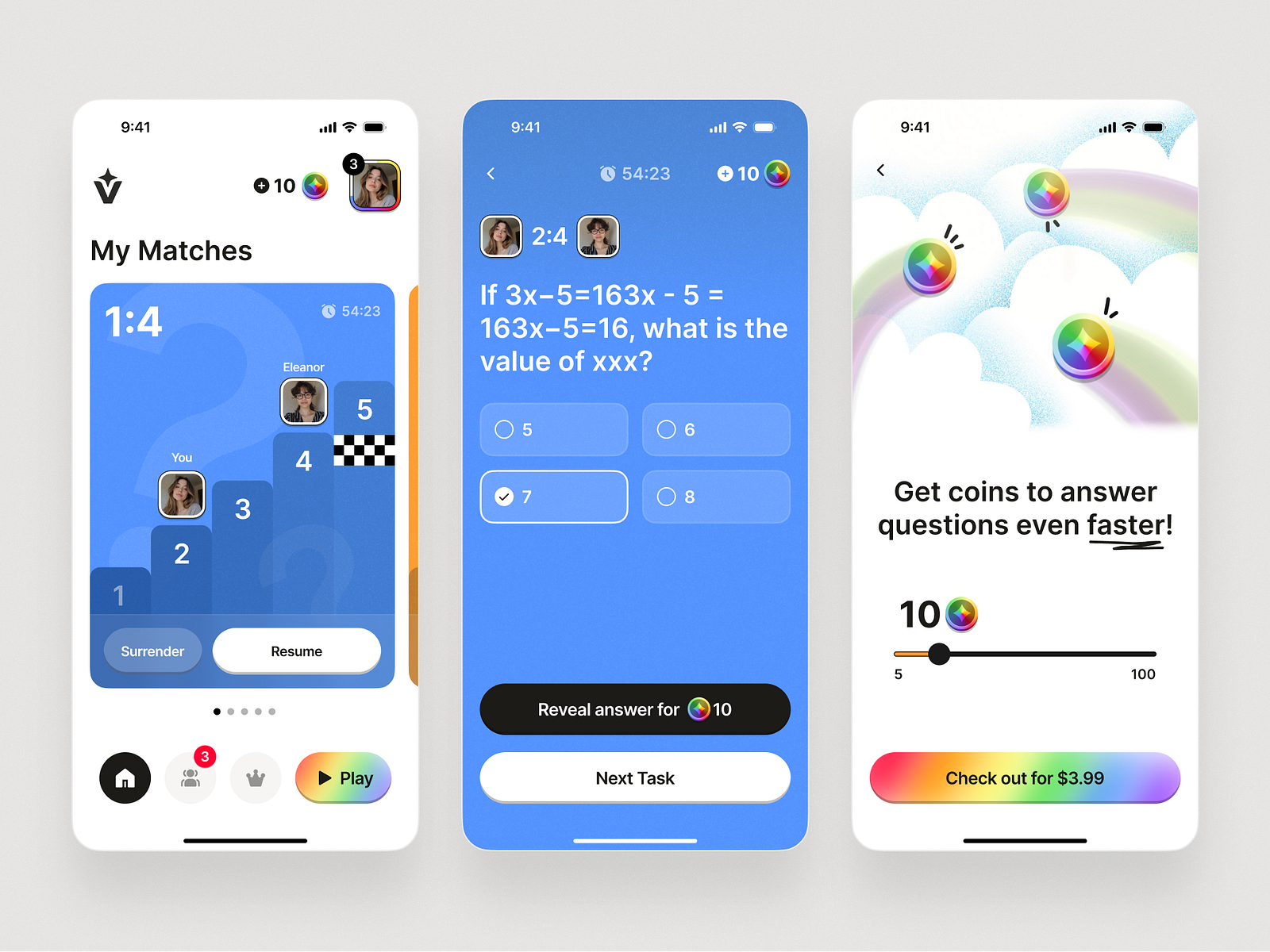 Gamified Sat Prep App By Volodymyr Serhieiev On Dribbble