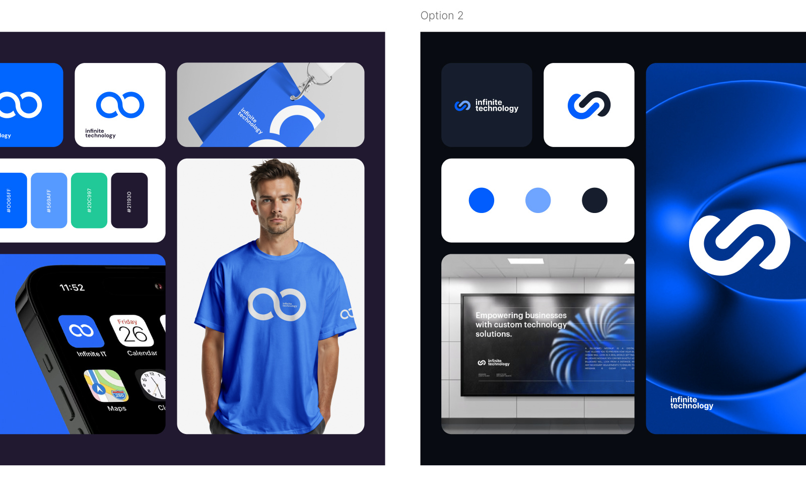 Brand Identity Exploration: Two Concepts for a Modern Tech Brand by ...