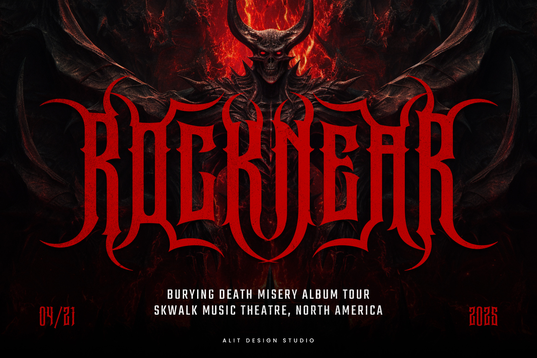 Darkson Typeface by alit design studio on Dribbble