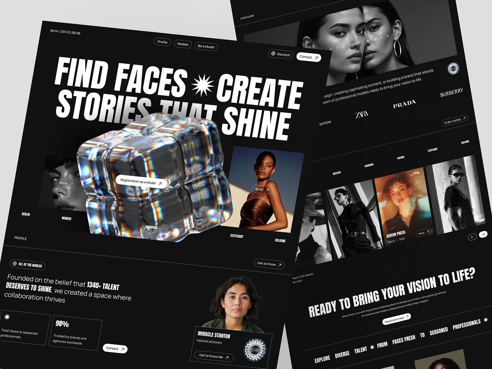 Models - Digital Marketing Models by Erlina🌙 for Hatypo Studio on Dribbble