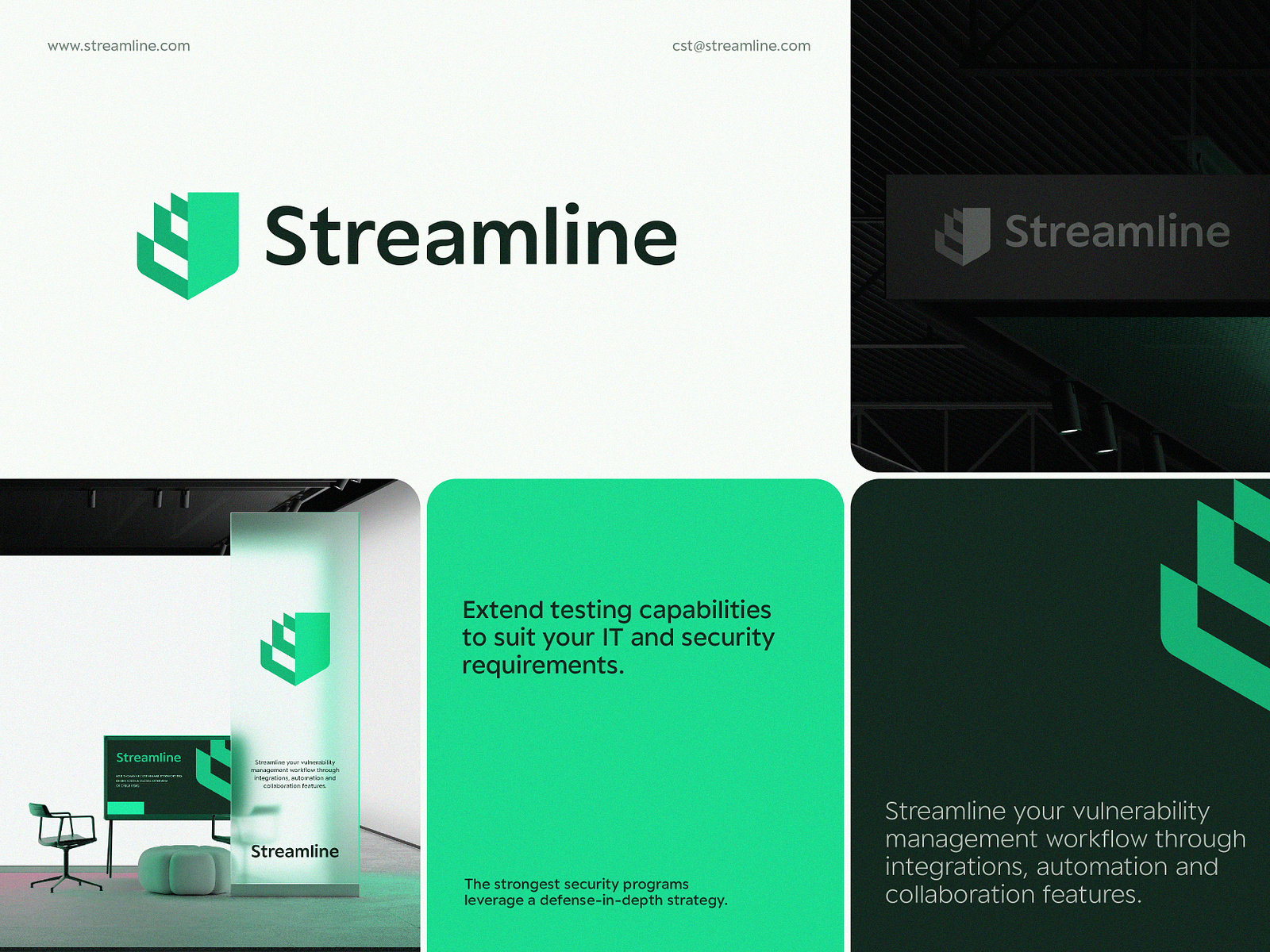 Streamline logo design by Pixtocraft on Dribbble