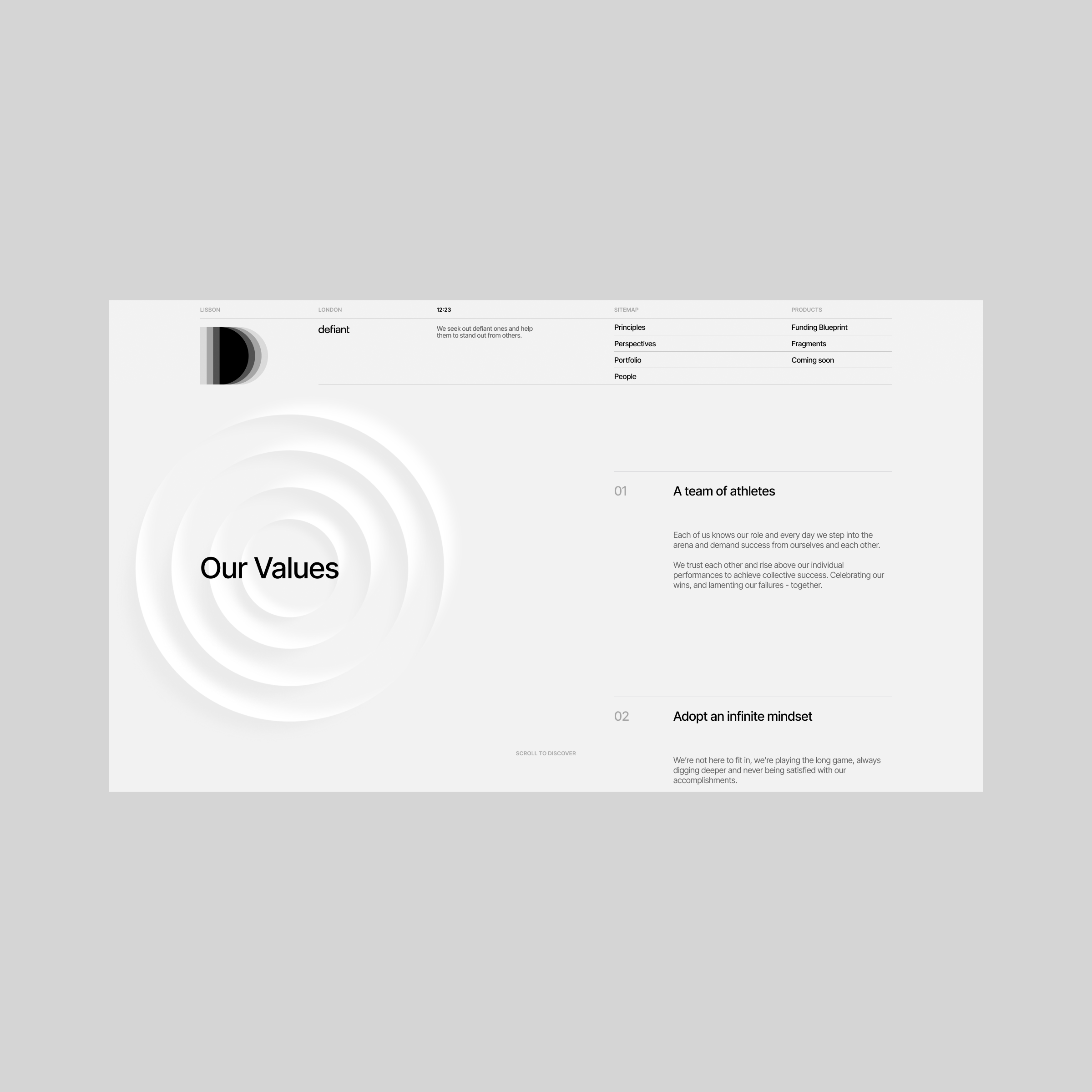 Defiant VC UI by Huy Phan on Dribbble