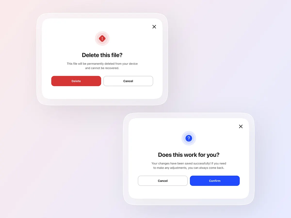 Confirmation Popup designs, themes, templates and downloadable graphic ...