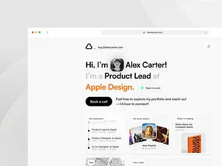 Personal Portfolio designs, themes, templates and downloadable graphic ...