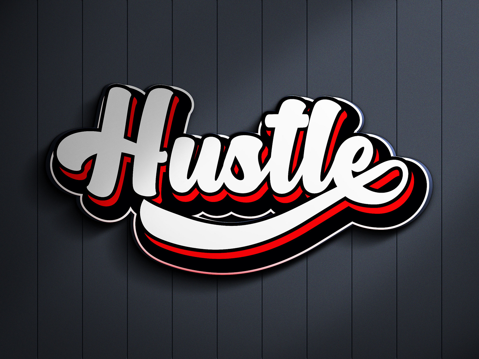 Creative wordmark logo design by Sarwan Malik on Dribbble
