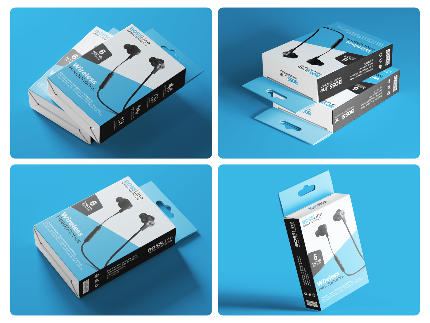 Hanging Box Packaging Design by MD NUR ALAM on Dribbble