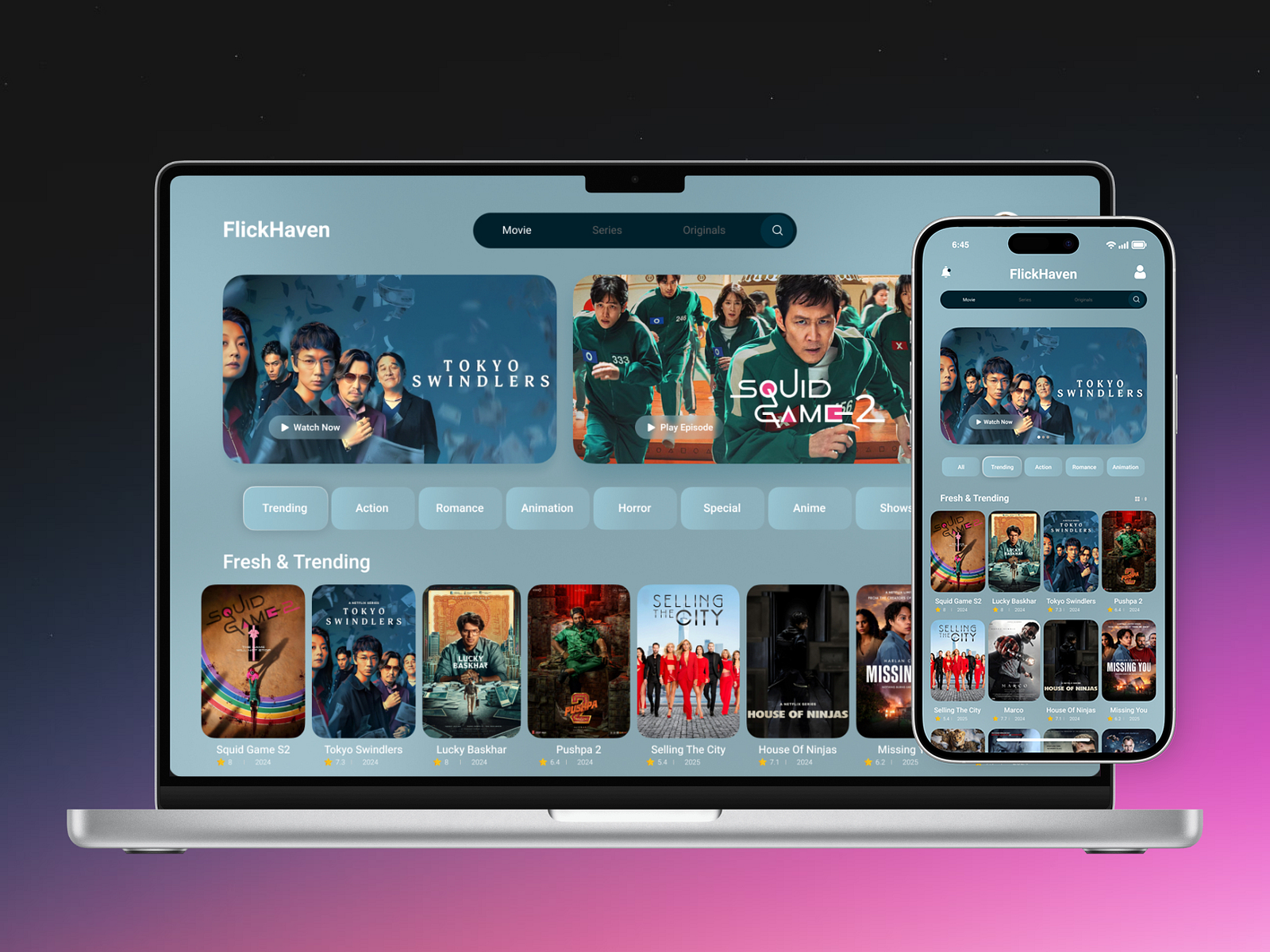 OTT Platform UI UX Design! by Muhammad Wasif on Dribbble
