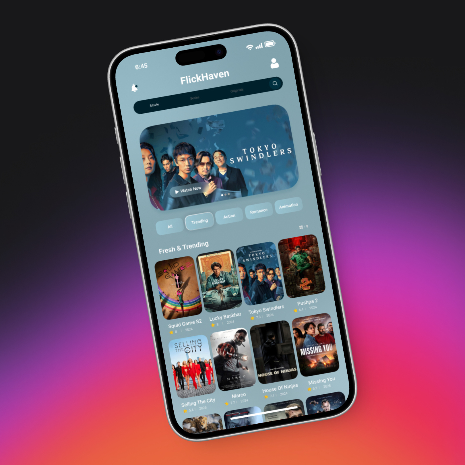 OTT Platform UI UX Design! by Muhammad Wasif on Dribbble