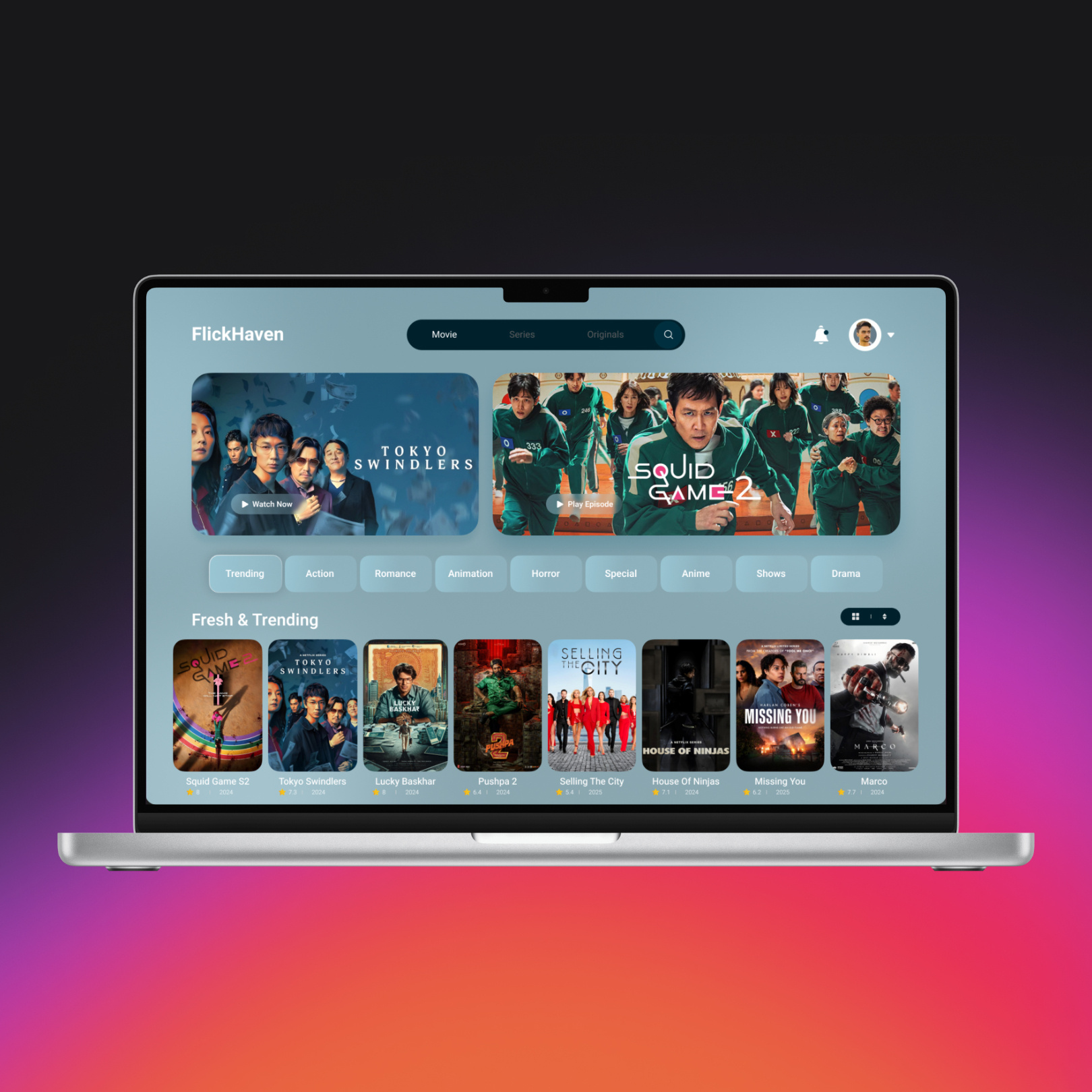 OTT Platform UI UX Design! by Muhammad Wasif on Dribbble