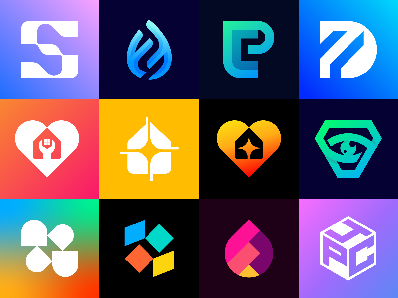 logo, logo design, logomark, modern, creative logos, symbol by ...