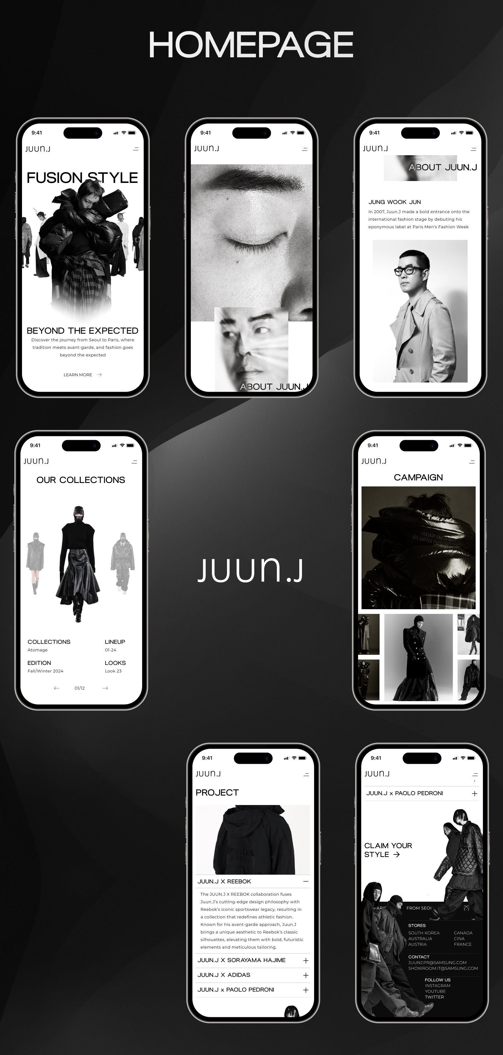 JUUN.J - Abstract Elegant Fashion Ecommerce Website - Responsive by LAIN UI/UX for LAIN DESIGN ...