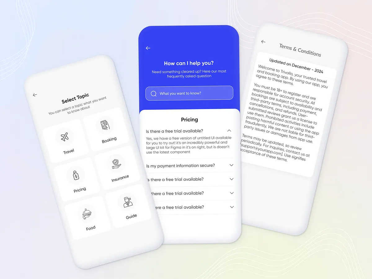 Browse thousands of Faq UI images for design inspiration | Dribbble