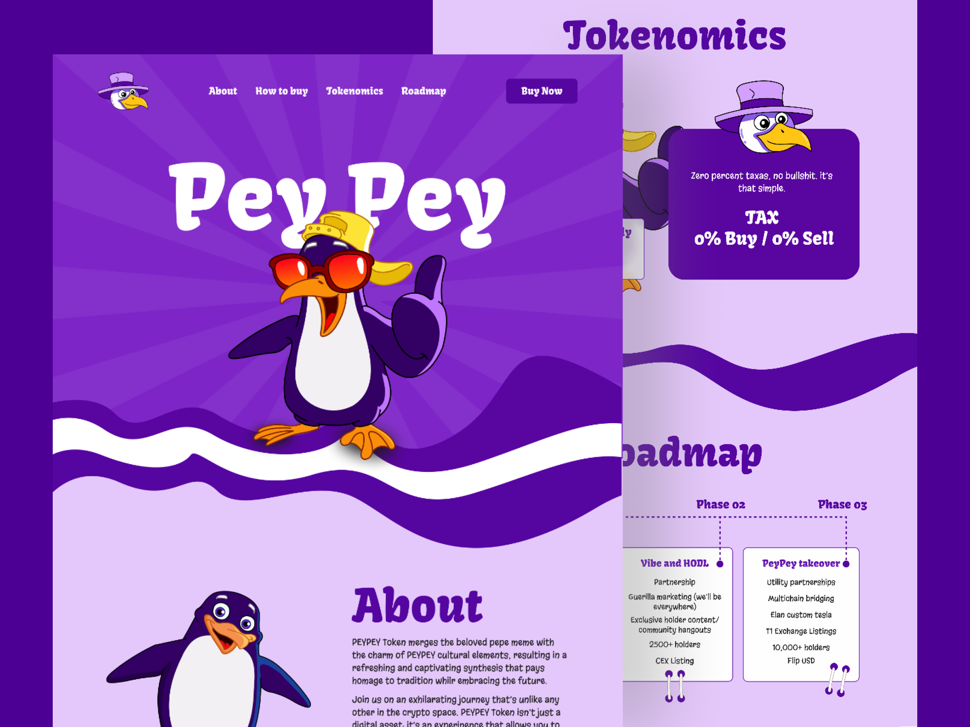 Meme token website by Sk Tahsin Ahmed on Dribbble