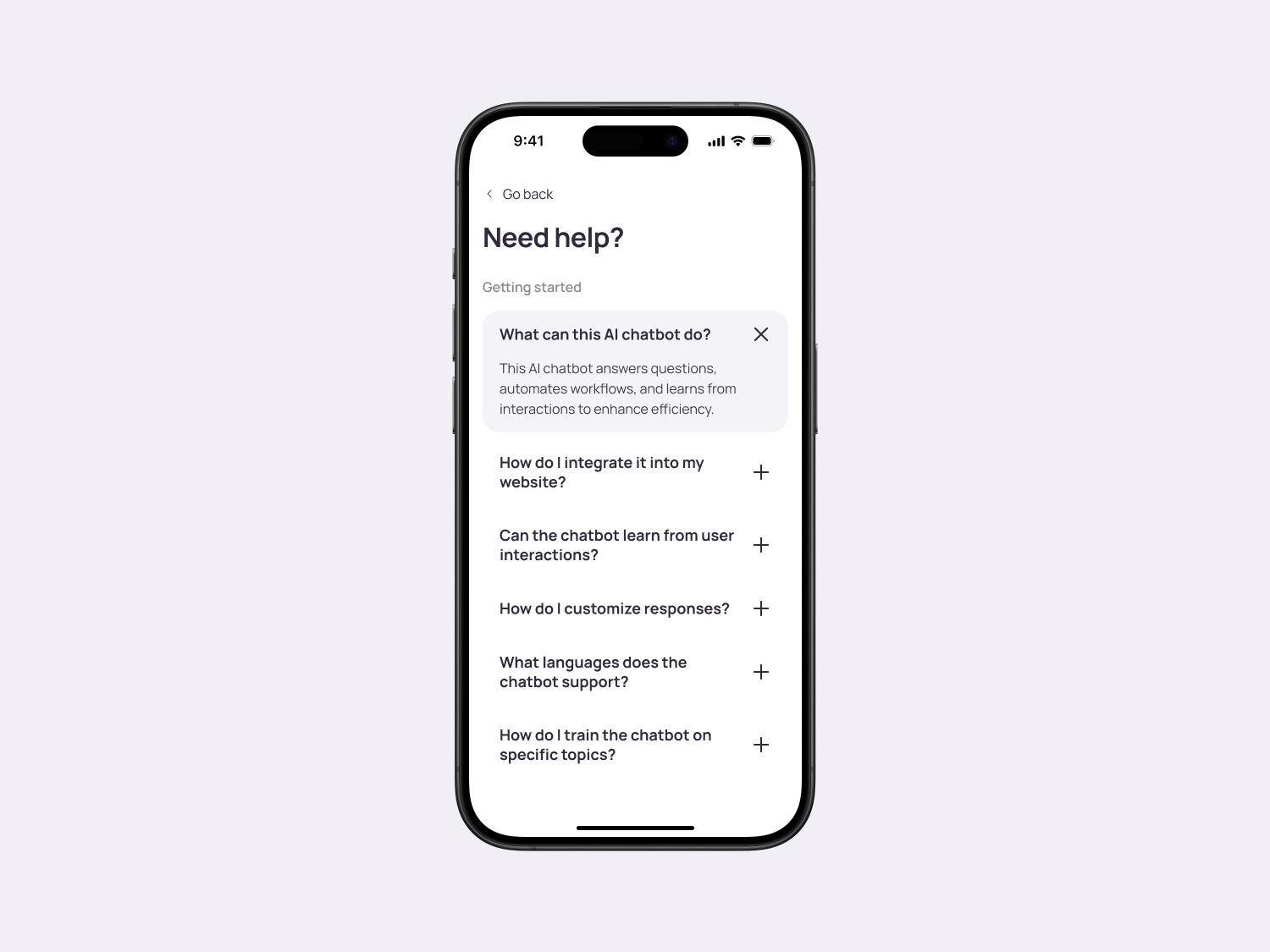 FAQ page UI Design by Pedro Reyes on Dribbble