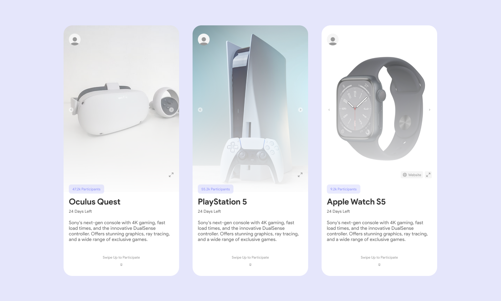District Prize | App UI UX Design by Nouman Imran on Dribbble