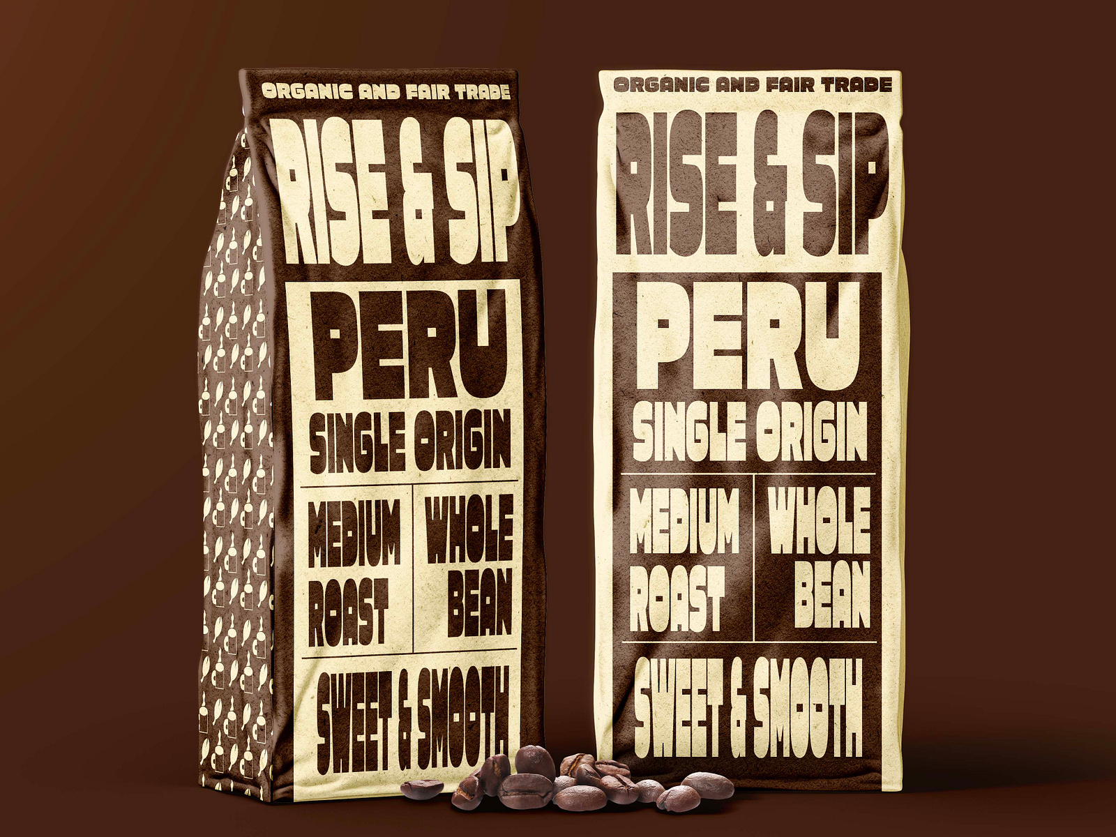 "Rise & Sip" Visual Identity! by Keyon Kidd on Dribbble