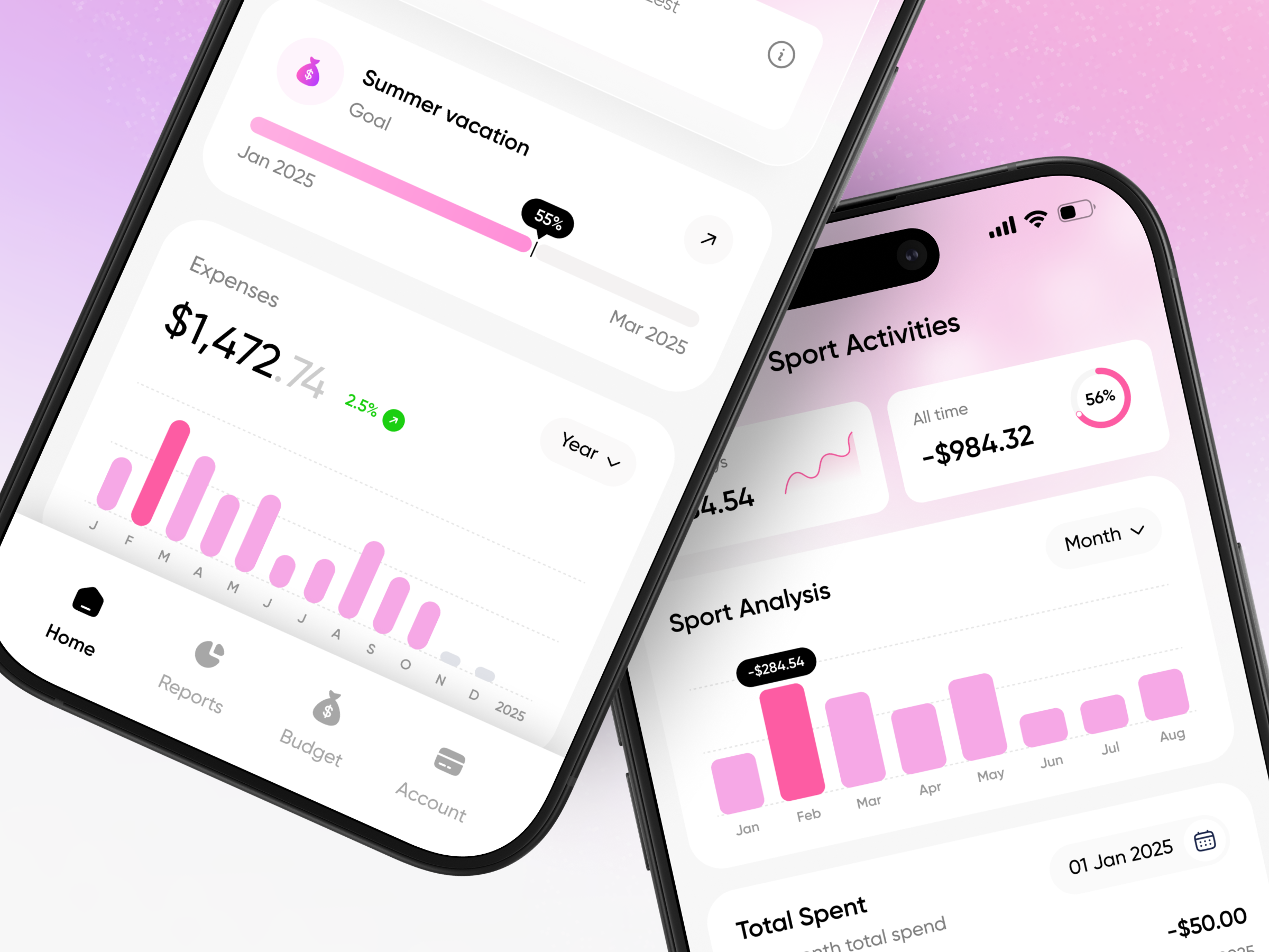 Budget Tracking App by MD Mostahid on Dribbble