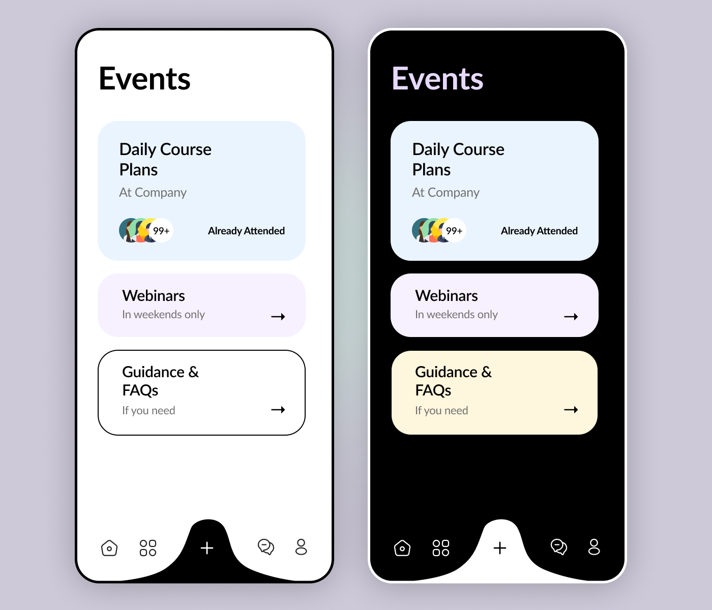 App Bottom Navigation by Laxmikant Sharma on Dribbble