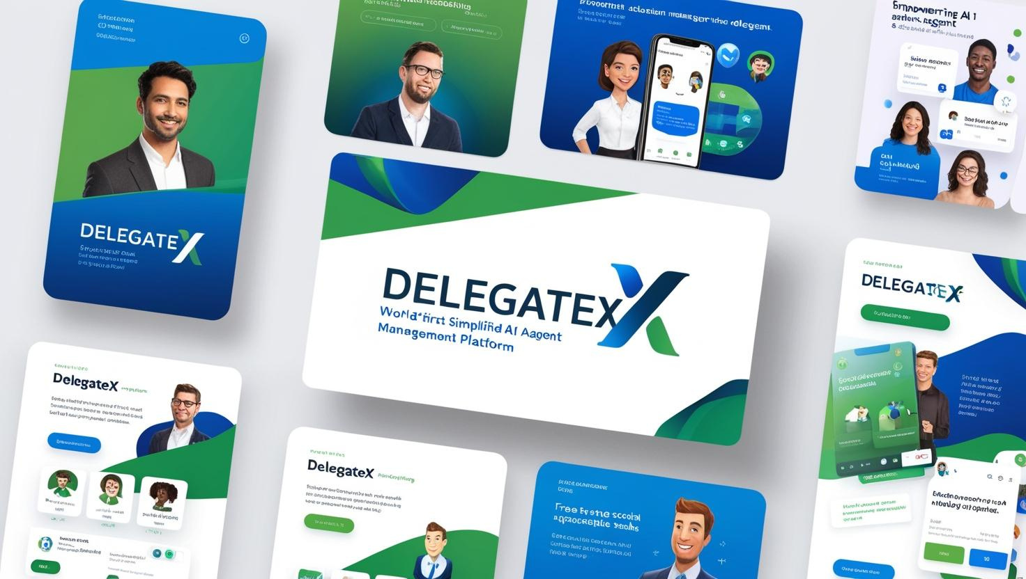DELEGATEX LOGO BRANDING DESIGN by Akbar on Dribbble