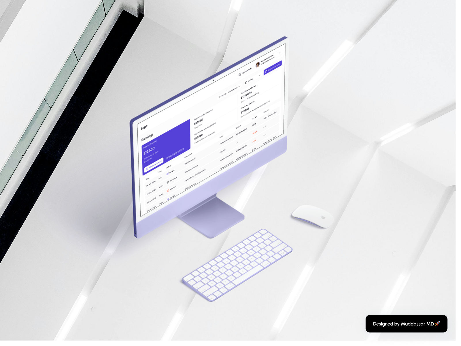 Partner - Apps Selling Desktop application UI UX Design by MD by ...