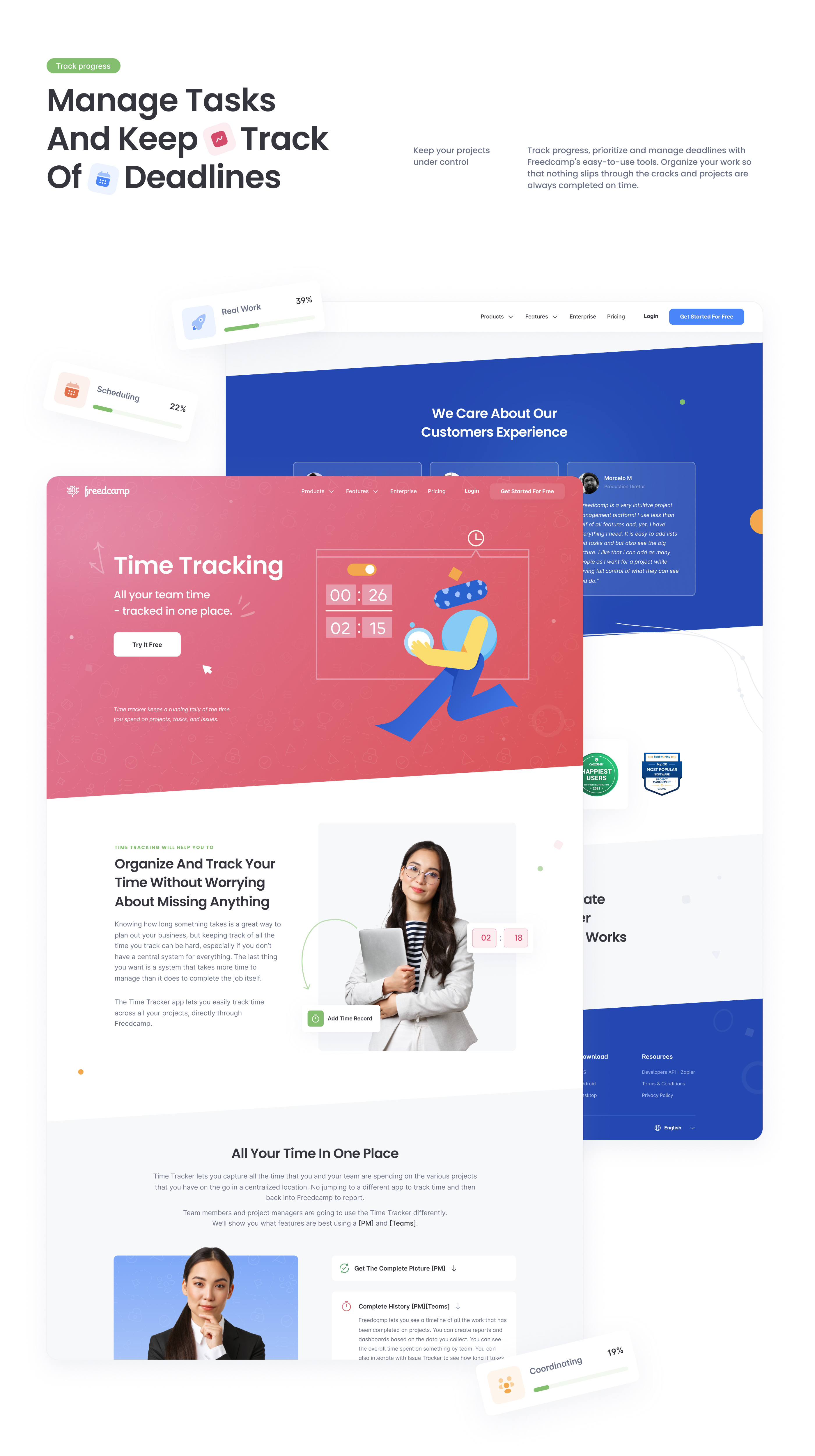 Freedcamp - Case Study for Project Management Platform by Afterglow on ...