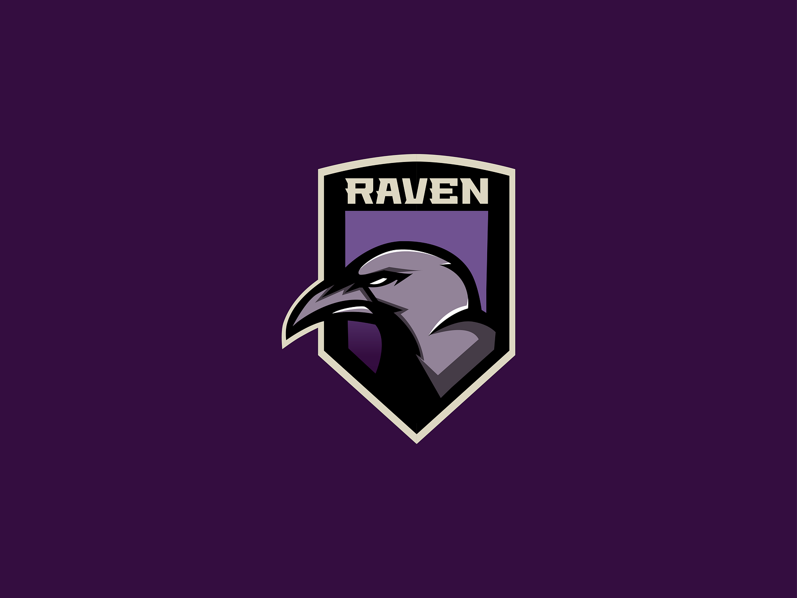 Raven E-sport Logo by Saputrach on Dribbble