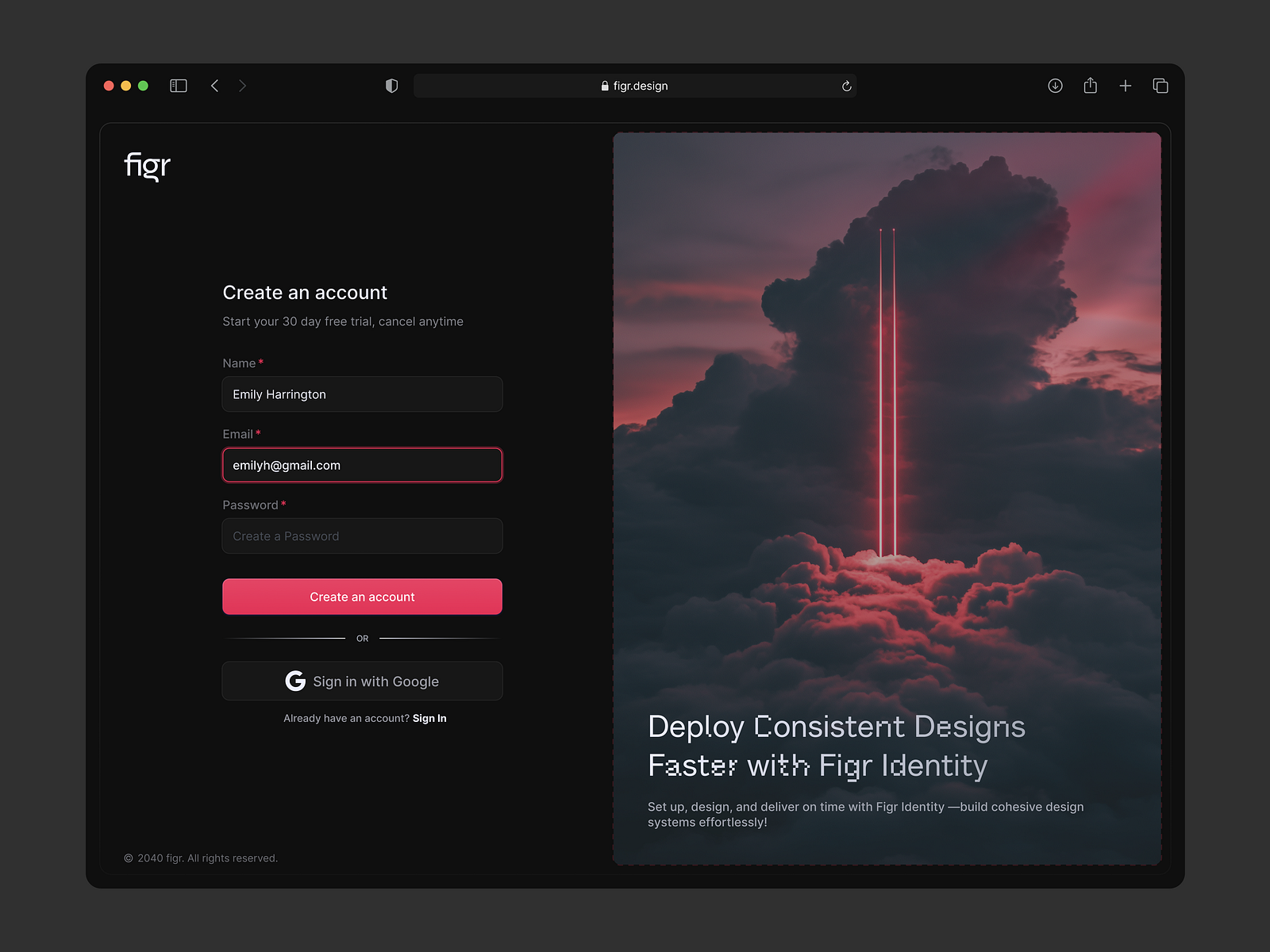 Make Login Page UI your own by Figr Design on Dribbble