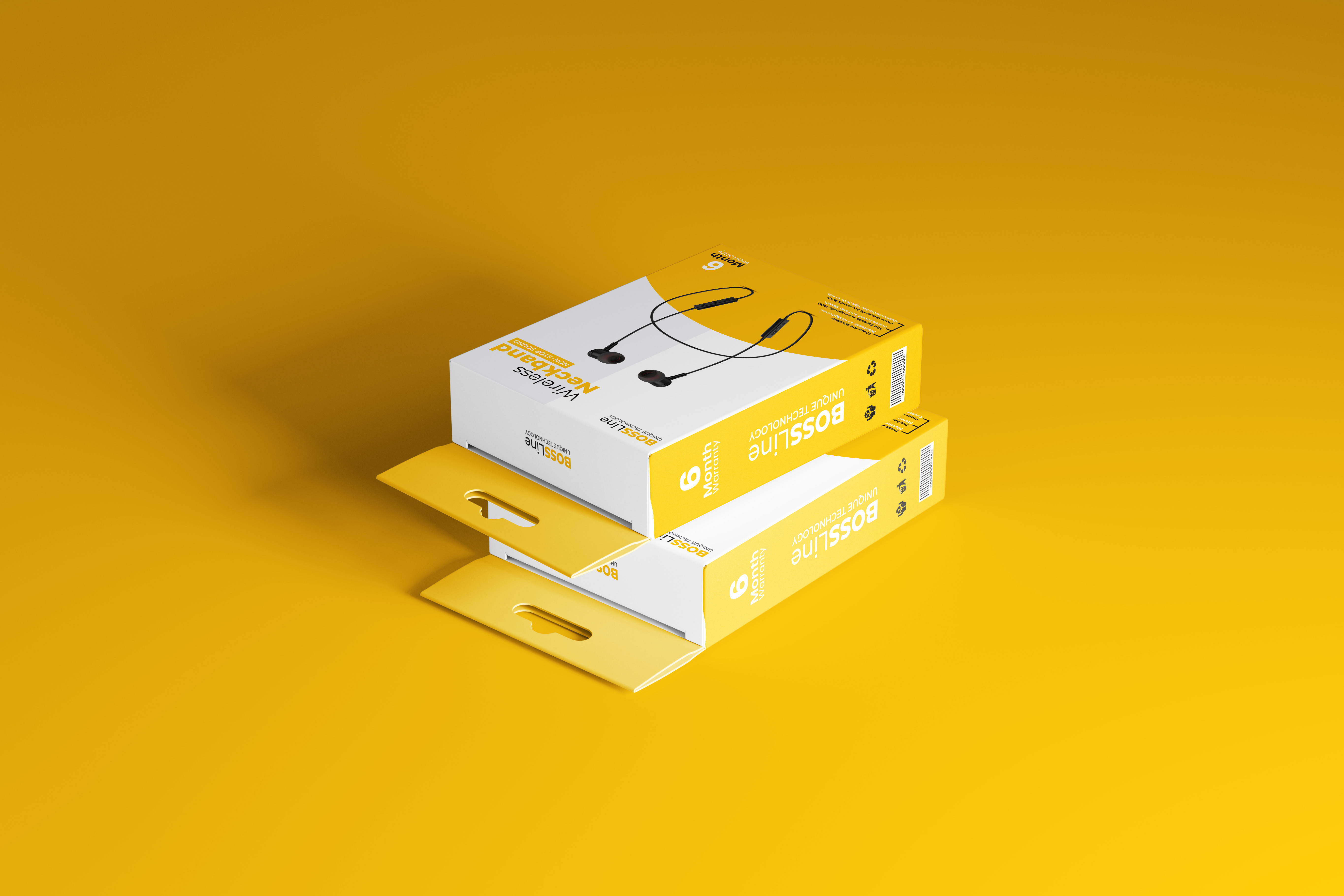 Headphones Hanging Box Packaging Design by MD NUR ALAM on Dribbble