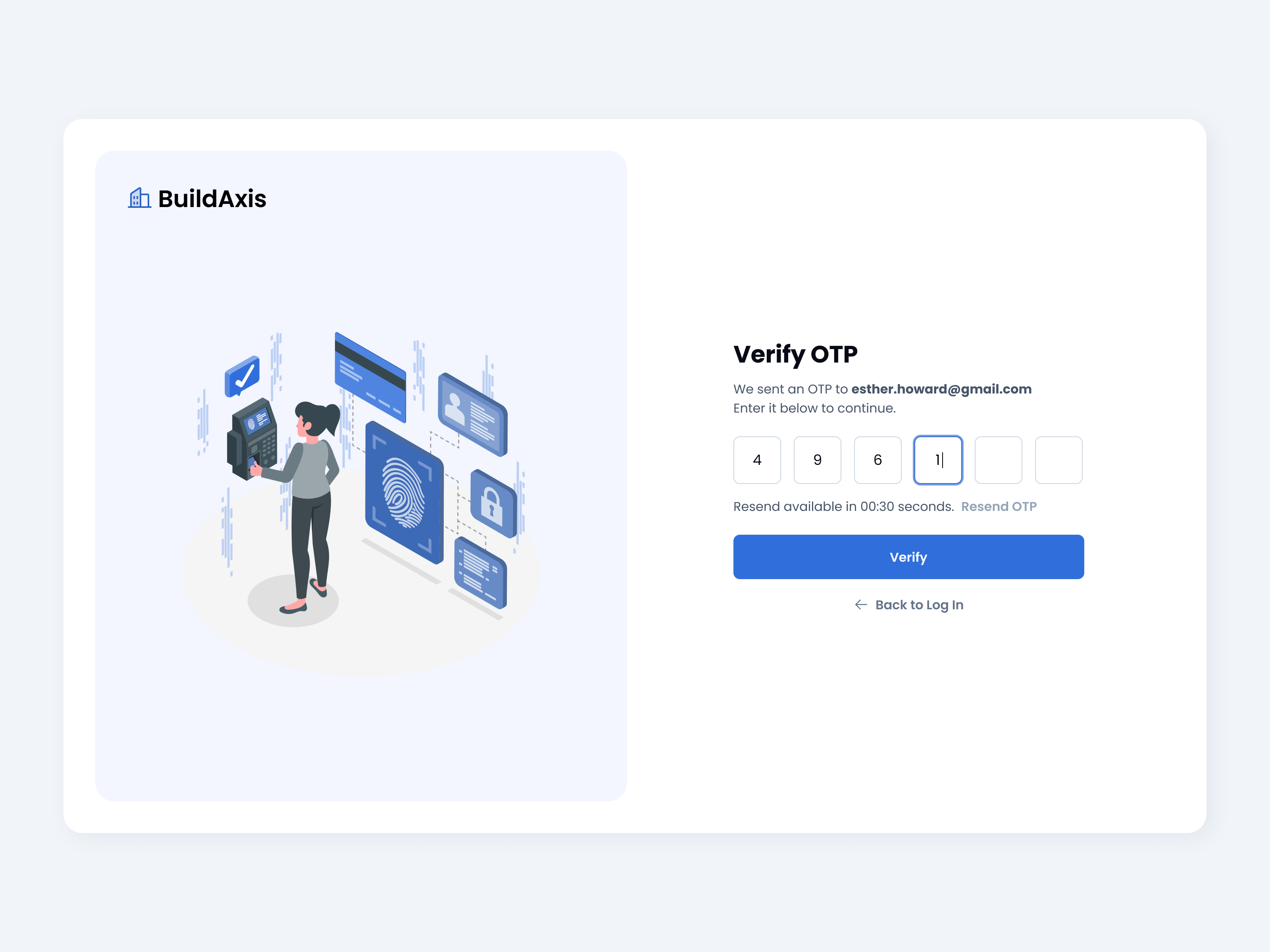 OTP Screens & Verification Code by Yelyzaveta Zakharchuk on Dribbble