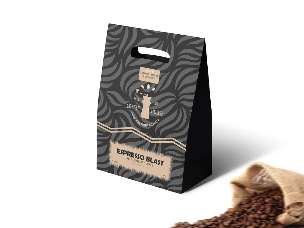 Coffee Packet Design designs, themes, templates and downloadable ...