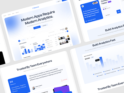 Sisense - A Data Analytics Website by Abdur Razzak on Dribbble