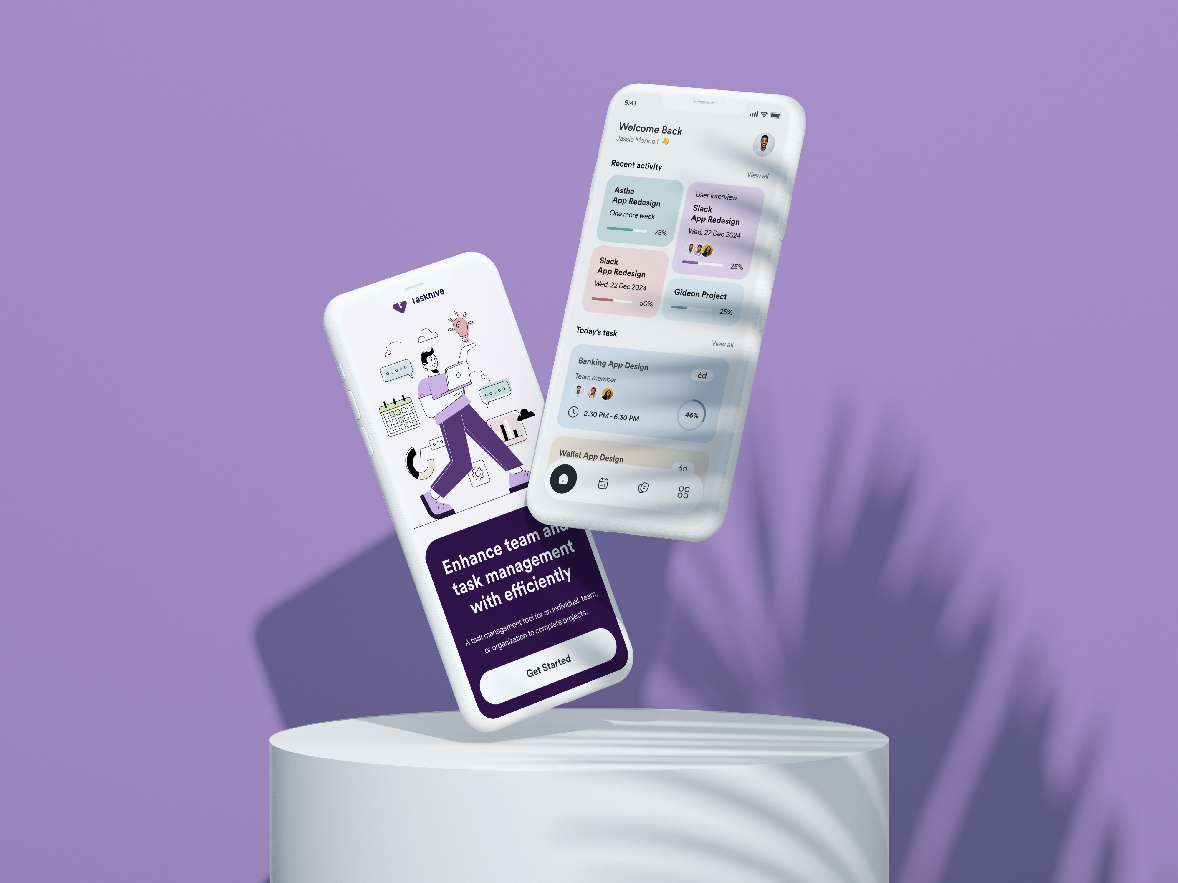 Task management mobila app by Sajib Das Supriyo on Dribbble