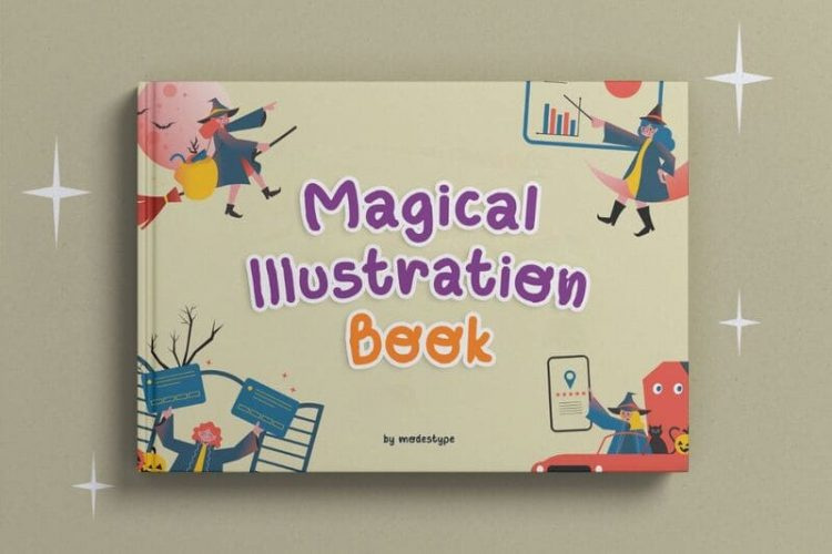 Poppin Story – Magical Display Font by The Bundles on Dribbble
