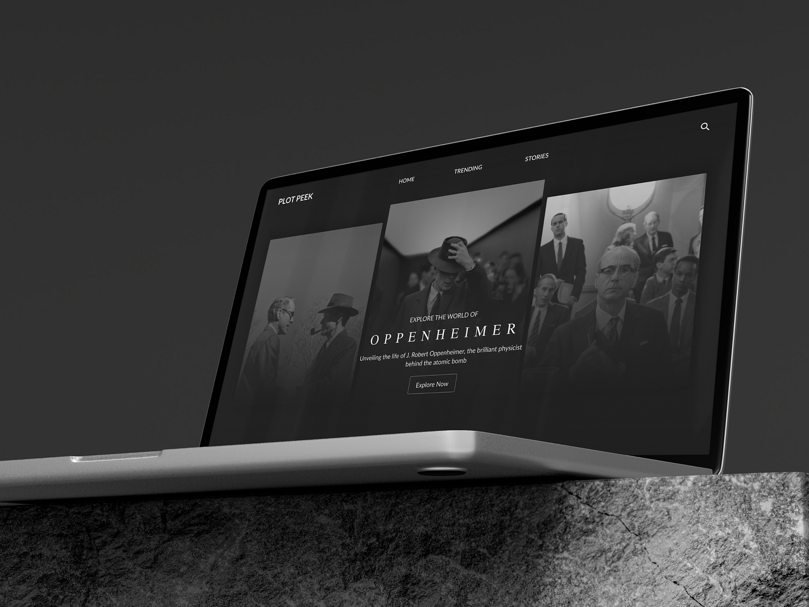Plot Peek by SHARATH R on Dribbble