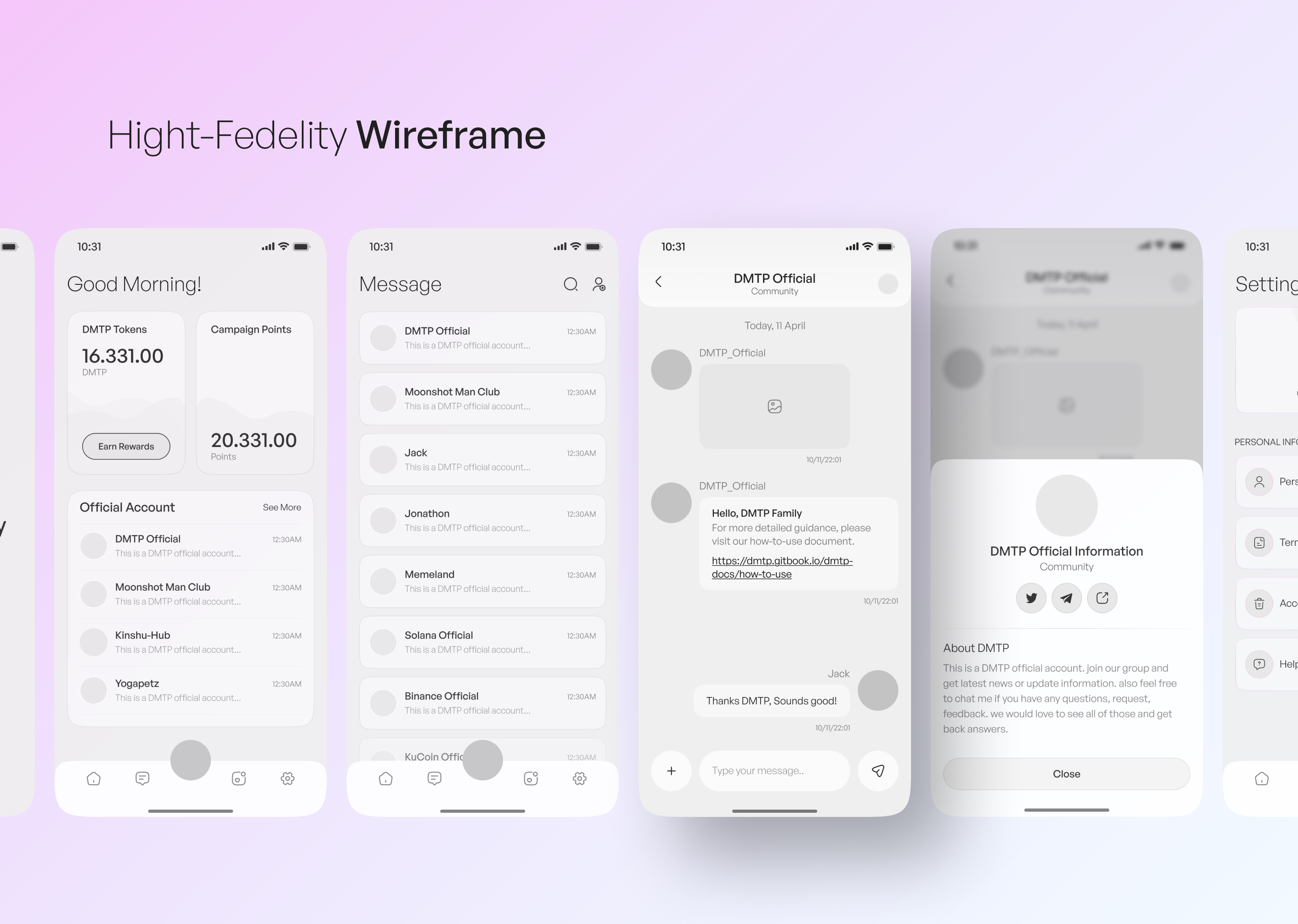 Web3 Communication Protocol App by Naimur Rahman on Dribbble