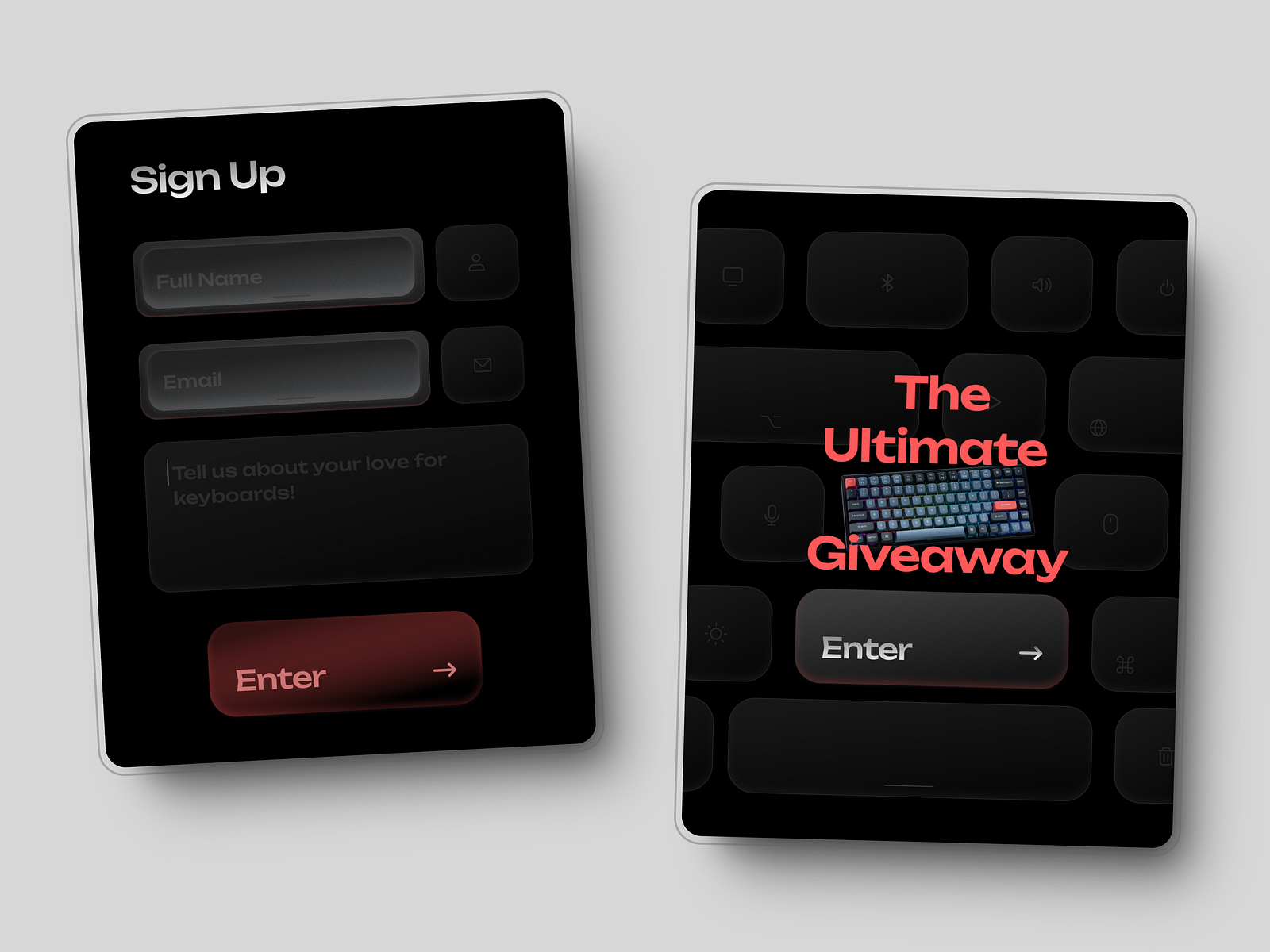 Daily UI 53 - Sign Up Form by raghul g on Dribbble