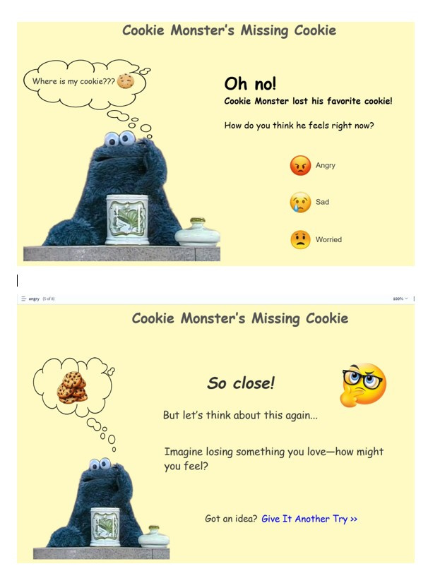 Sesame Street Emotional Learning Prototype by Angela Imre on Dribbble