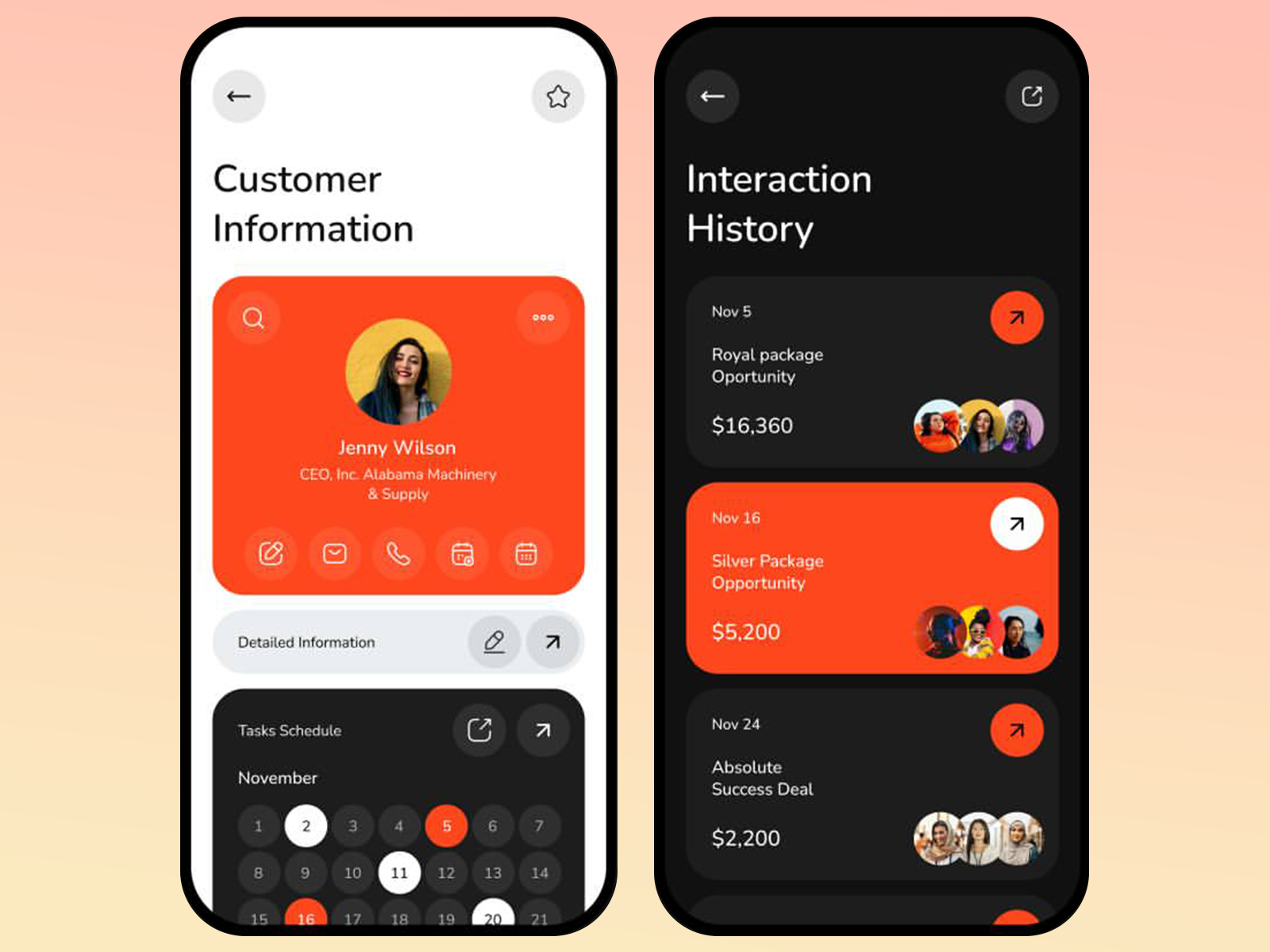 UI Design of Digital Shopping App by Lucy Davies on Dribbble