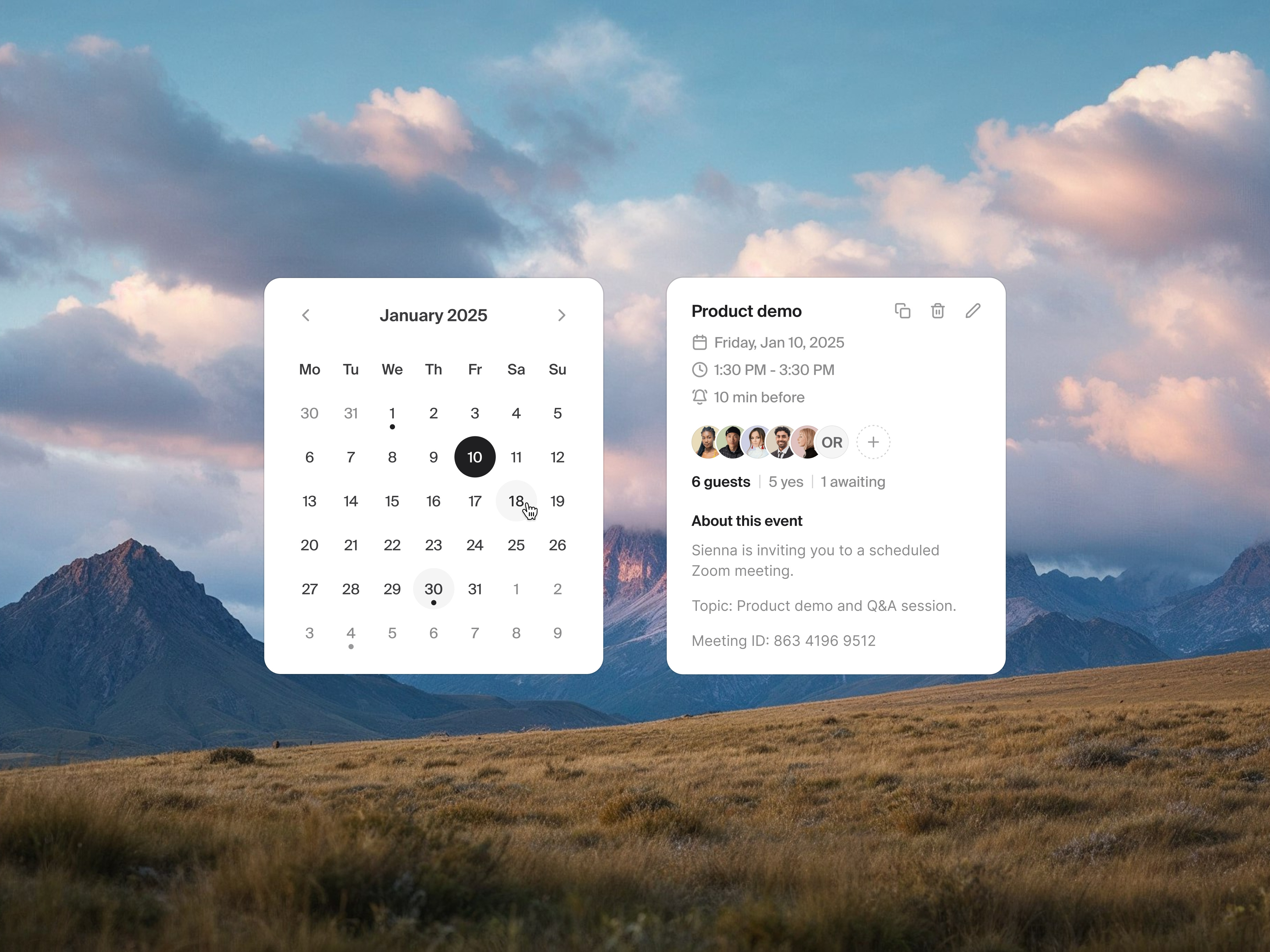 Calendar week view — Untitled UI by Jordan Hughes® on Dribbble